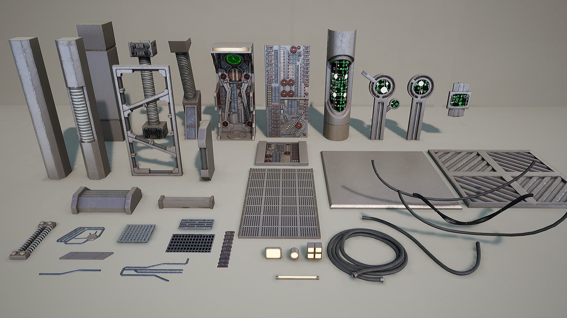 Gabriel Dreher - Borg Ship Interior from Star Trek