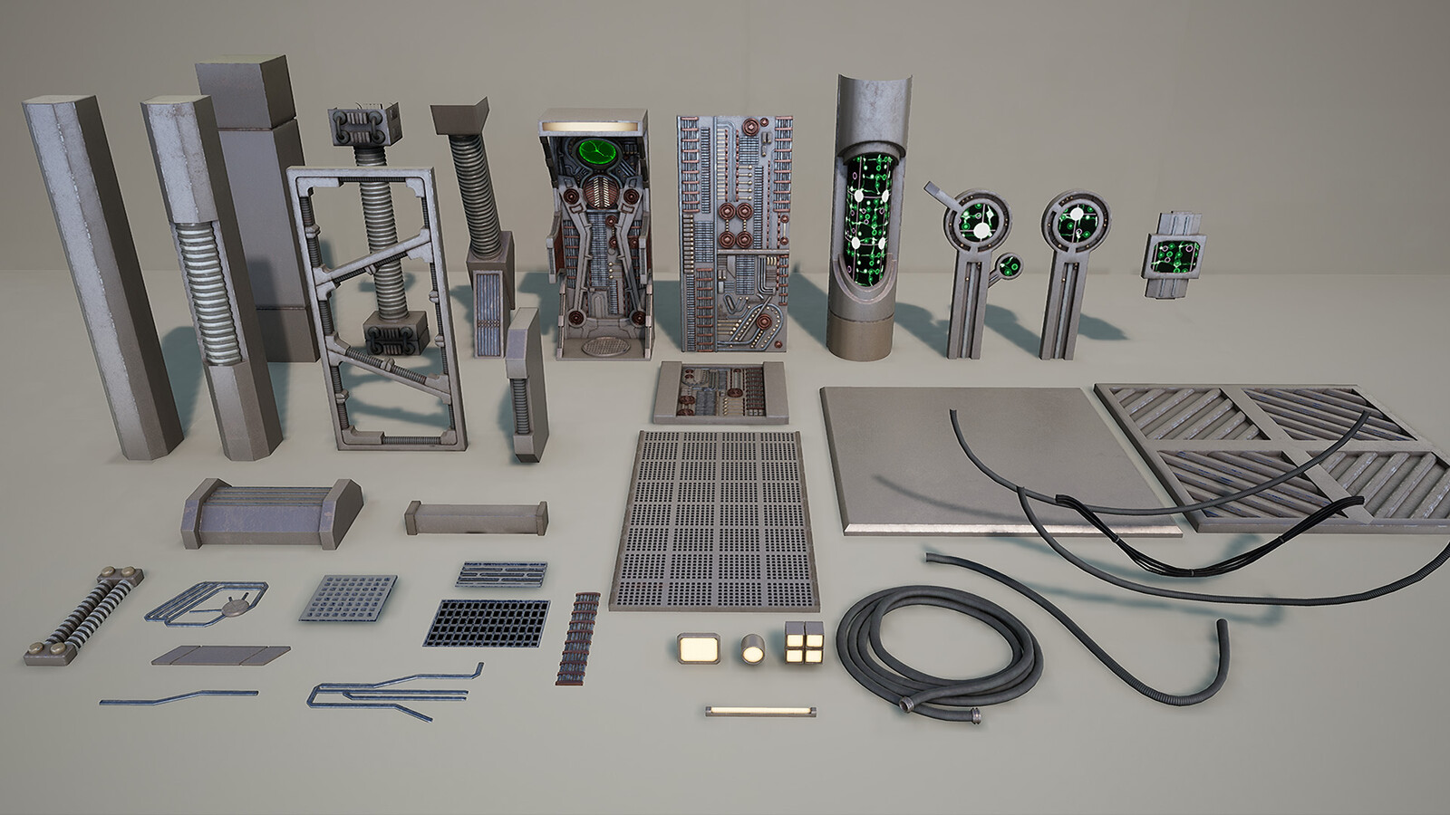 Gabriel Dreher - Borg Ship Interior from Star Trek