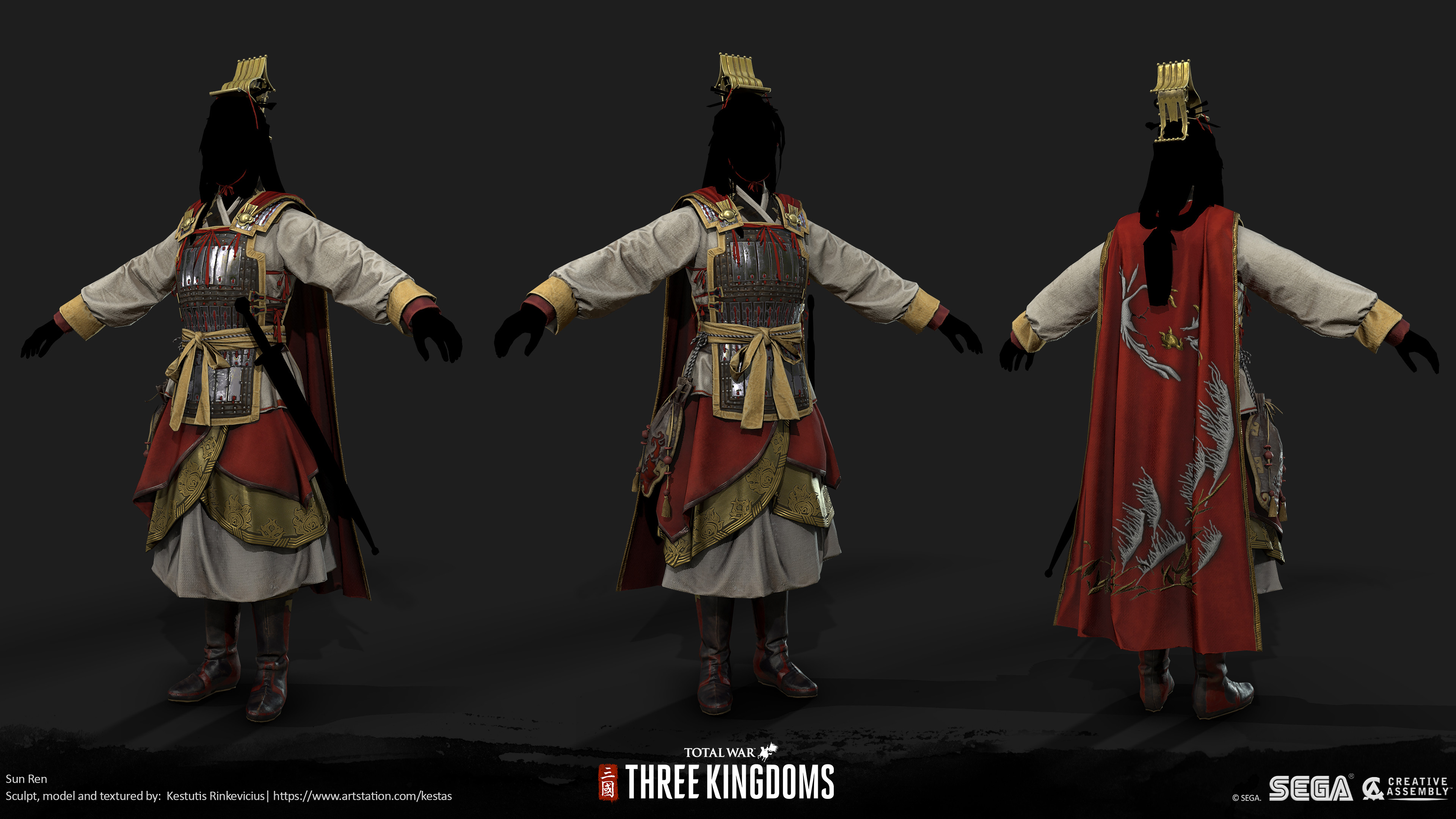 Kestutis (Kestas) Rinkevicius - Total War: THREE KINGDOMS - Sun Ren