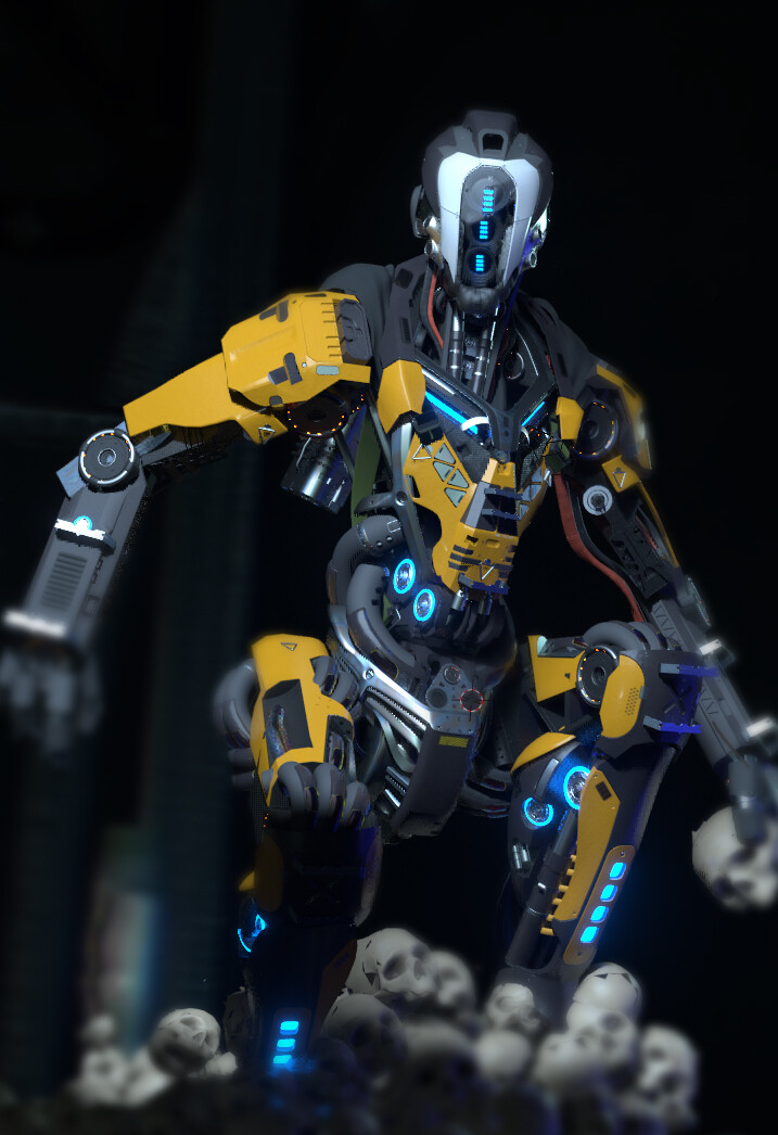 Joonas Sairiala - Tusk - Industrial robot