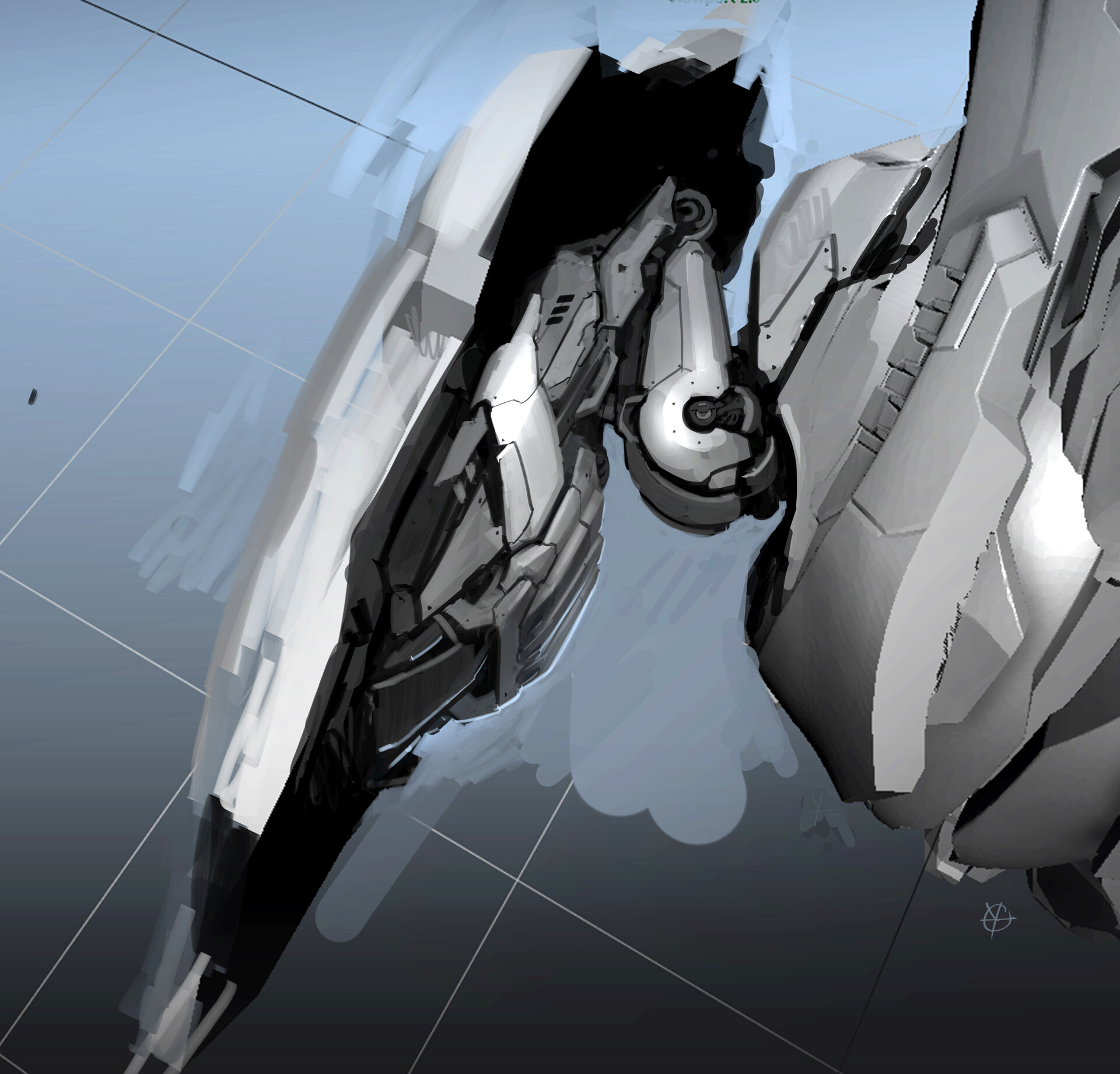 ArtStation - Mech arm joint