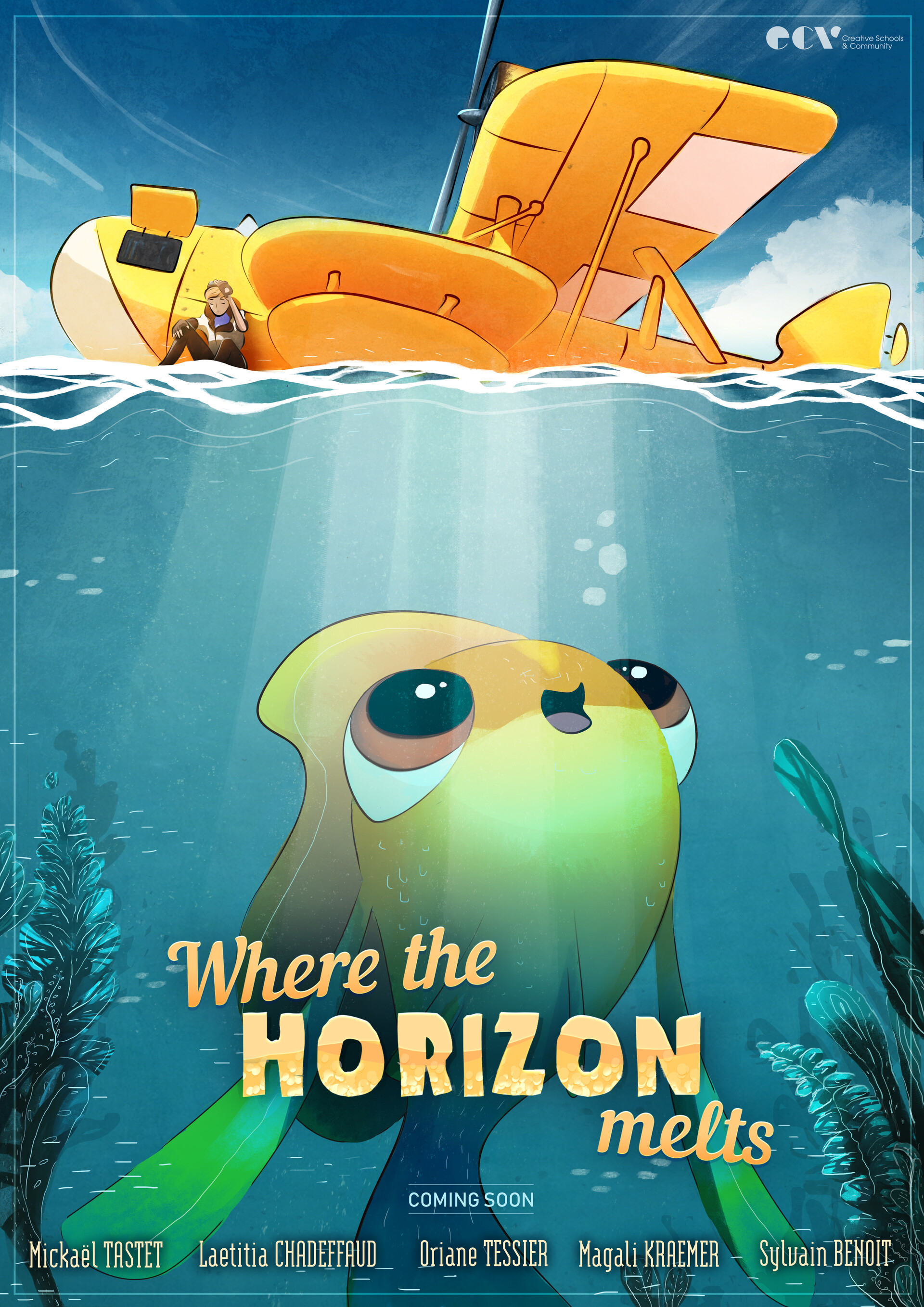 ArtStation - "Where The Horizon Melts" - Poster