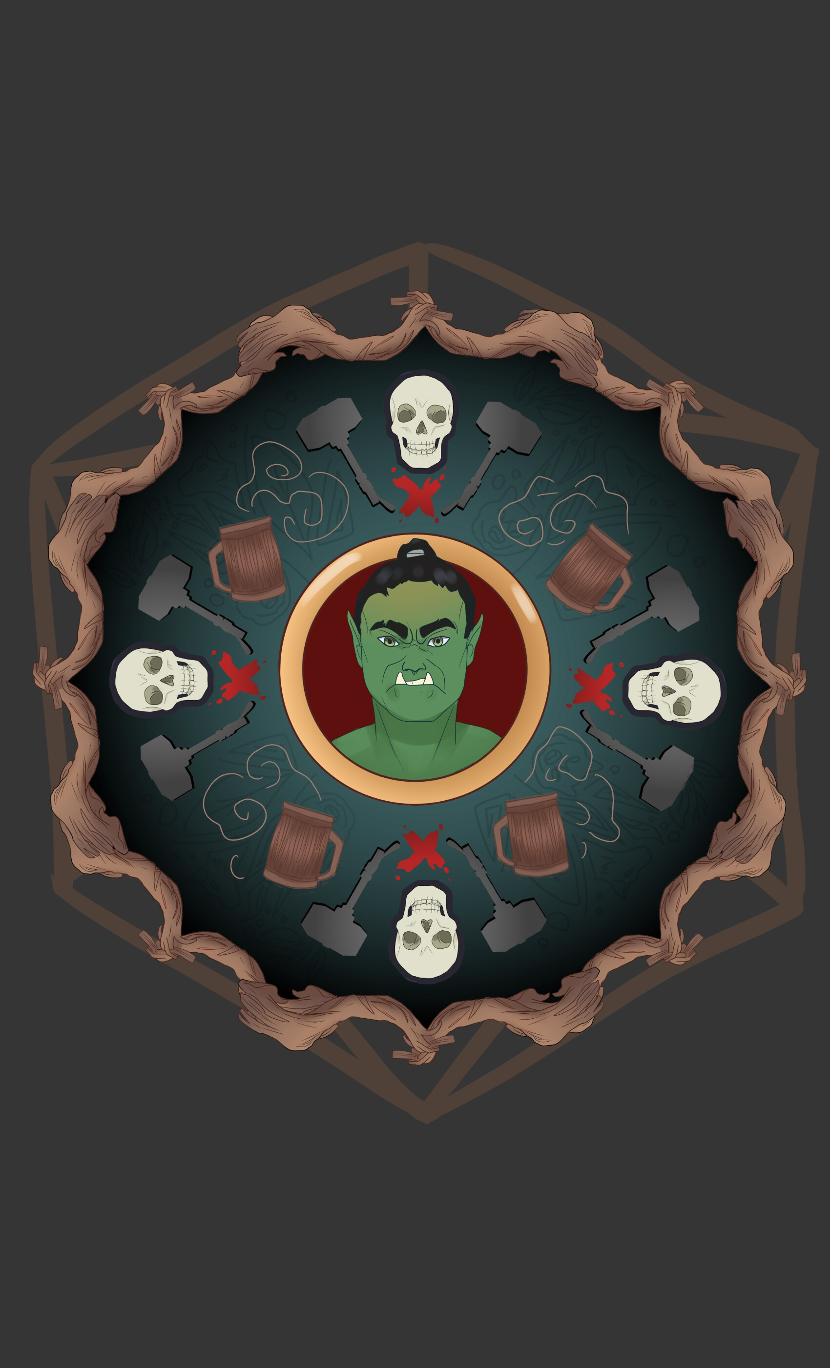 ArtStation - Orc Mandala