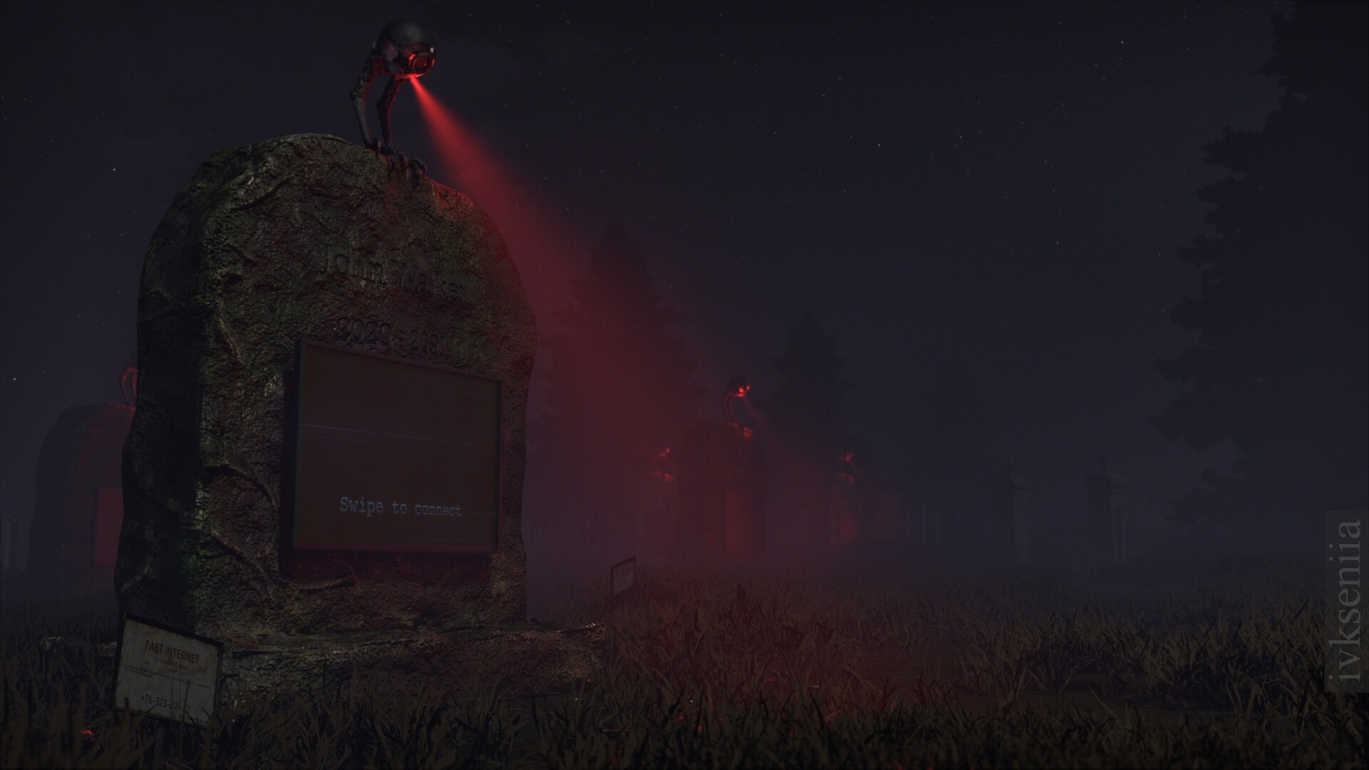 ArtStation - Cemetery