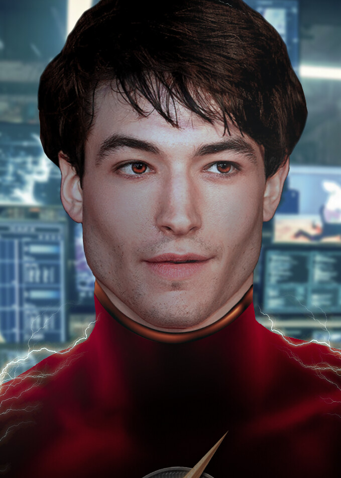 ArtStation - The Flash - Ezra Miller.