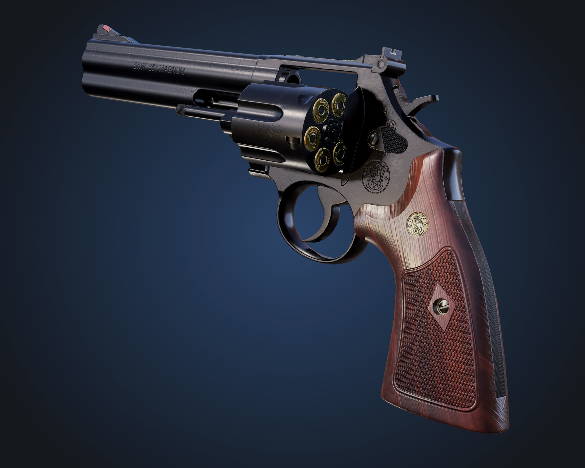 ArtStation - Smith&Wesson 586