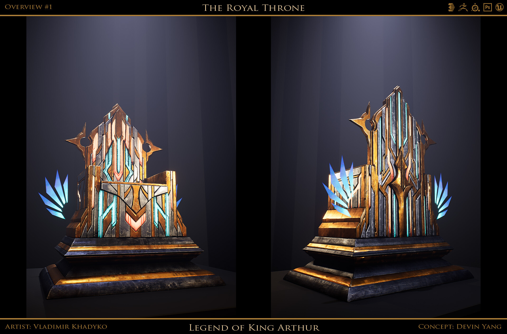 King Throne Art