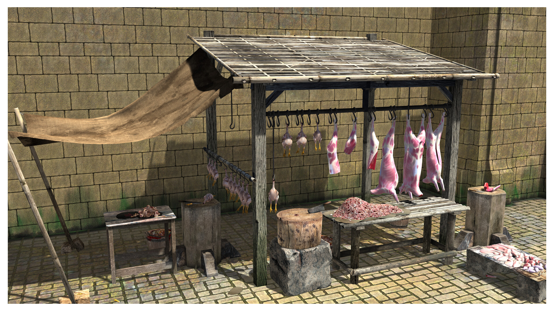 ArtStation - Butcher Shop