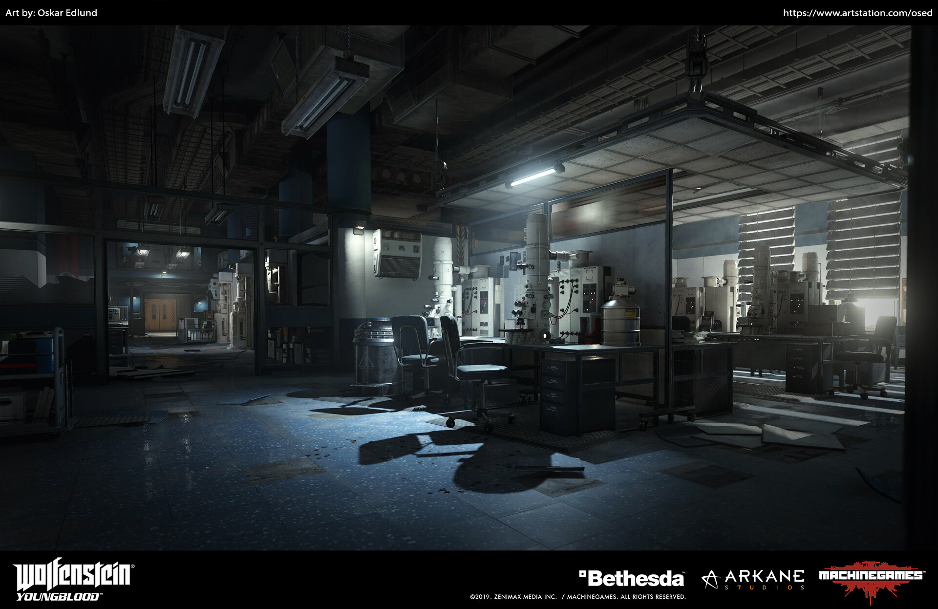 Oskar Edlund - Abandoned Laboratory