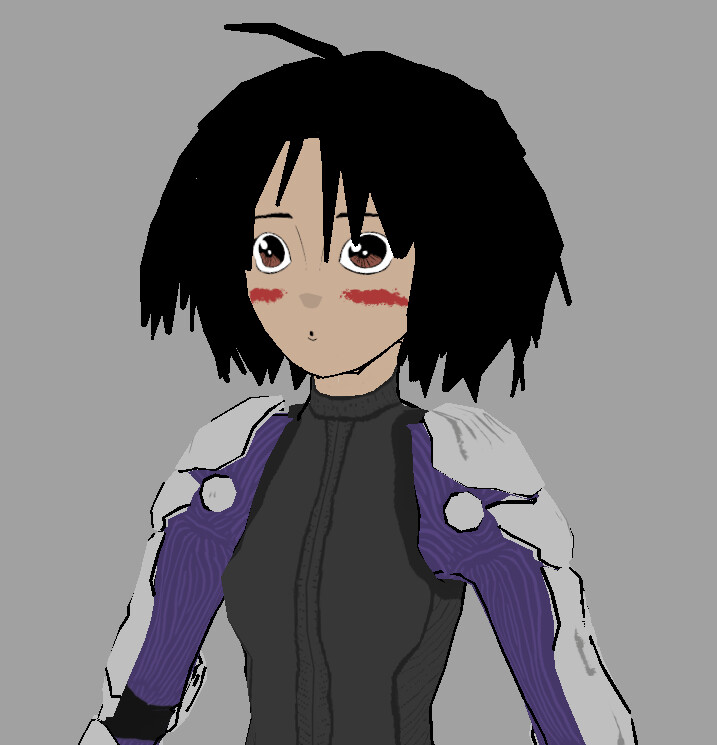 ArtStation - Alita 3D model