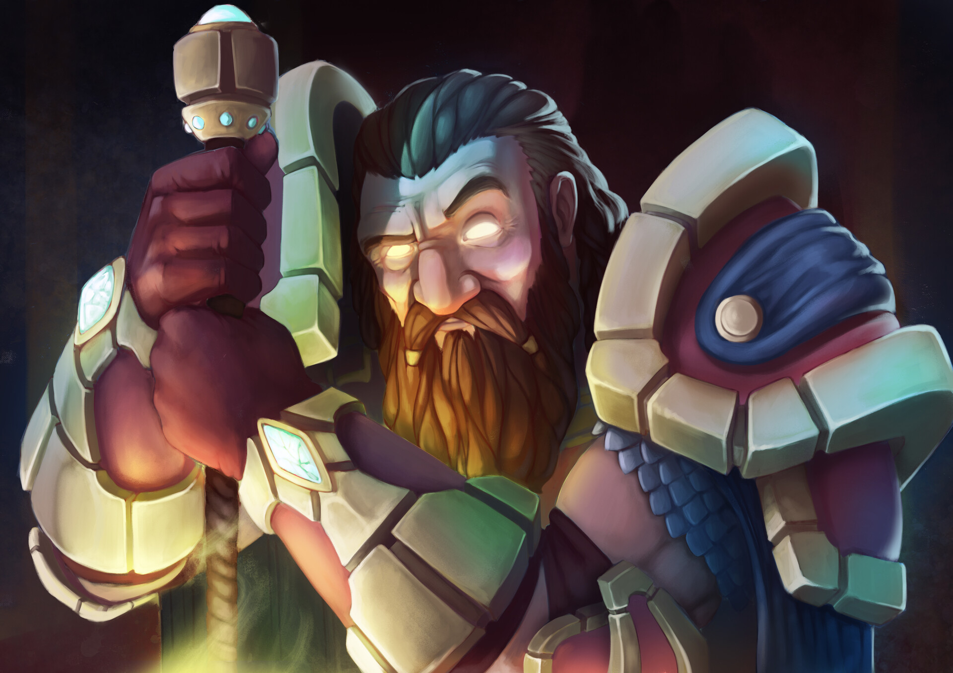 ArtStation - Dwarf King