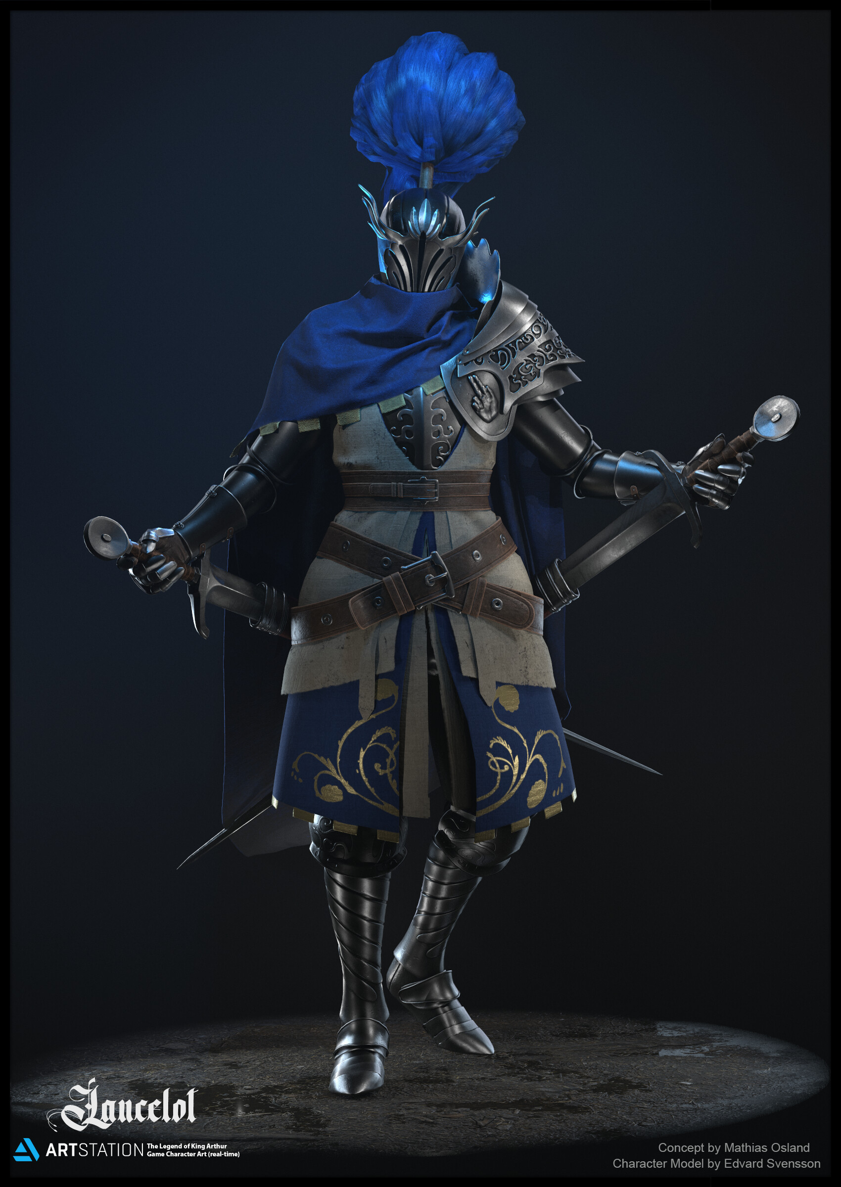ArtStation - Sir Lancelot - The Legend of King Arthur