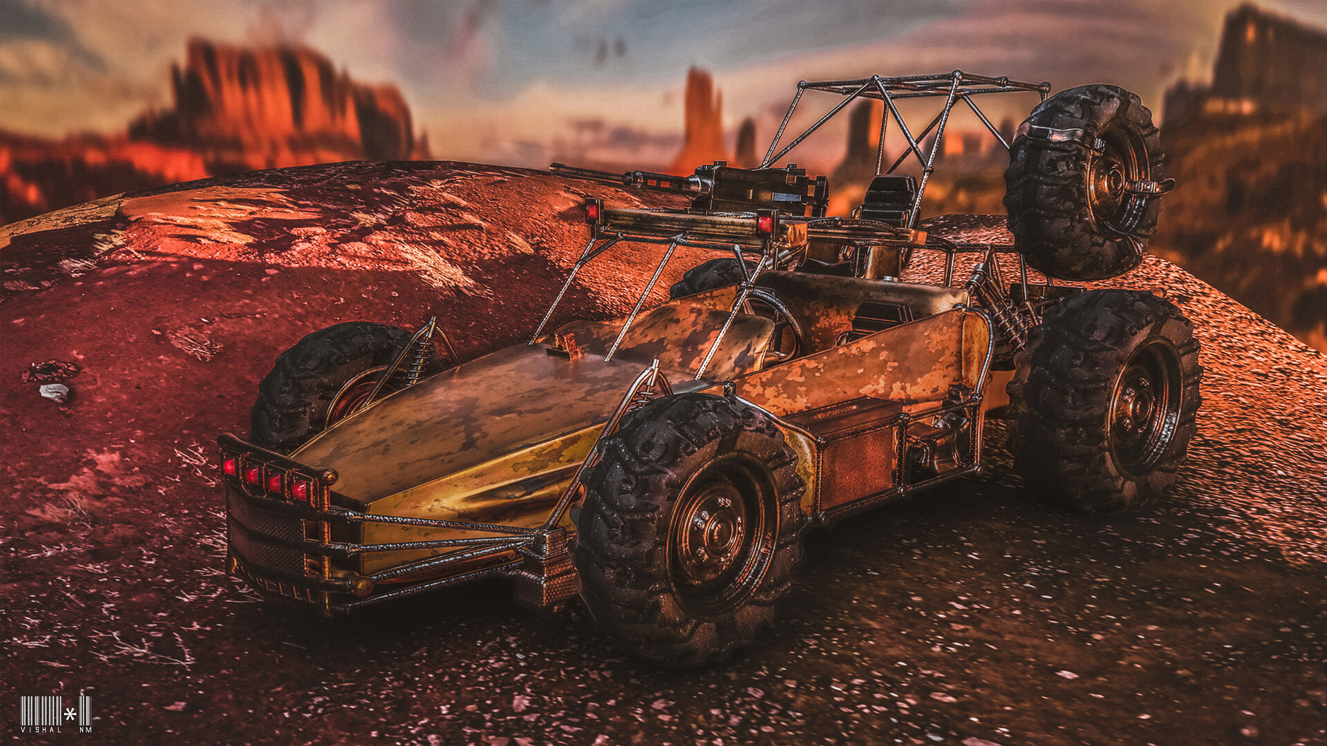 Vishal NM - POST APOCALYPTIC VEHICLE / DUNE BUGGY