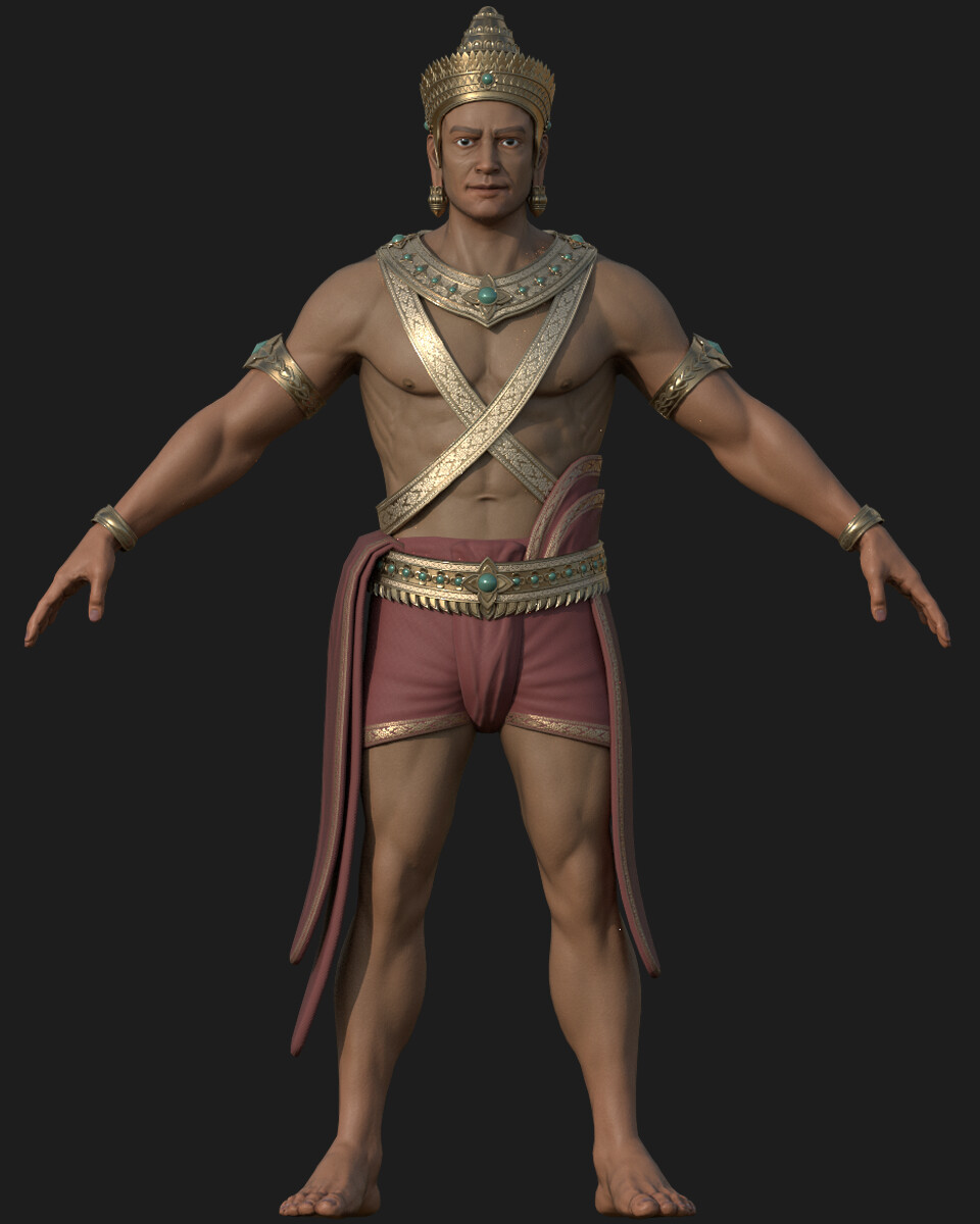 Sochetra CG-Arts - Khmer King ( Angkor Era )