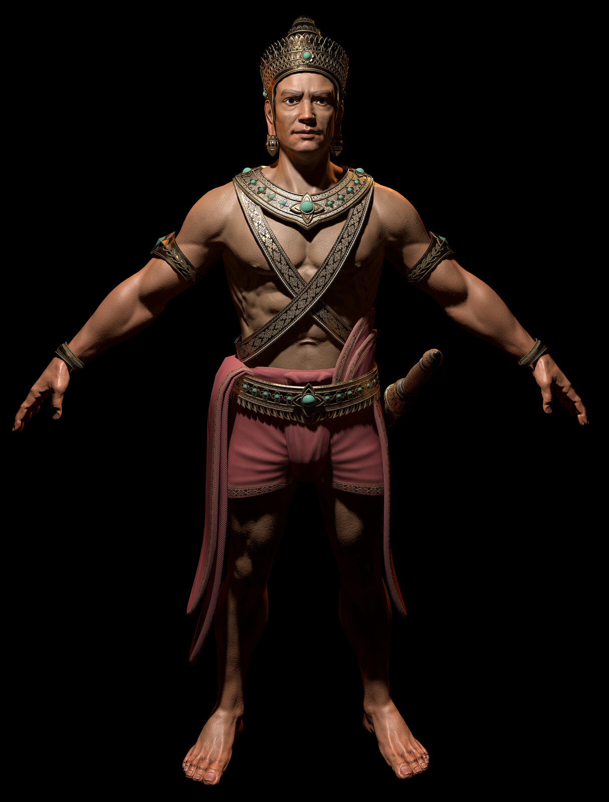 Sochetra CG-Arts - Khmer King ( Angkor Era )