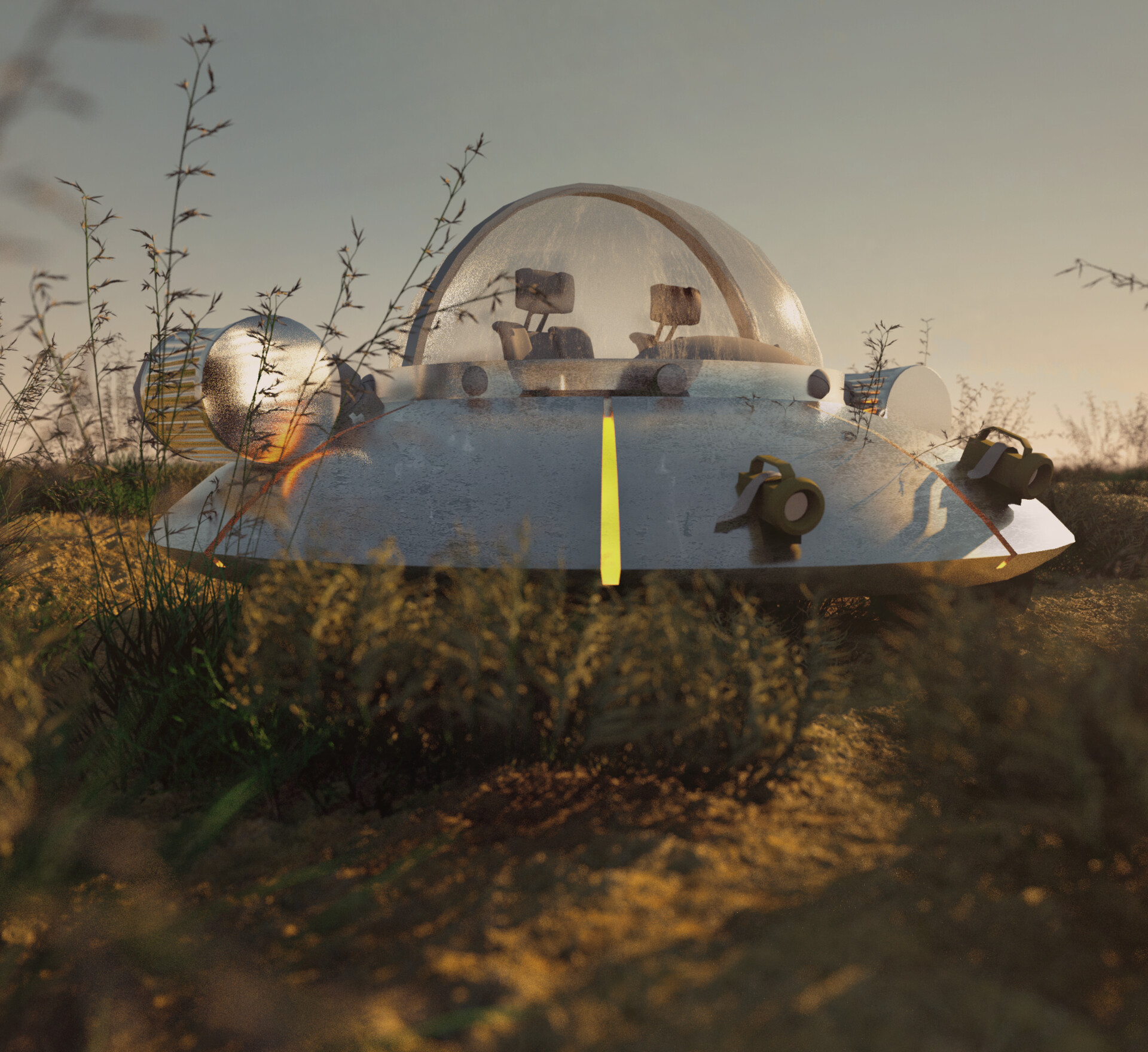 ArtStation - Rick Sanchez Ship