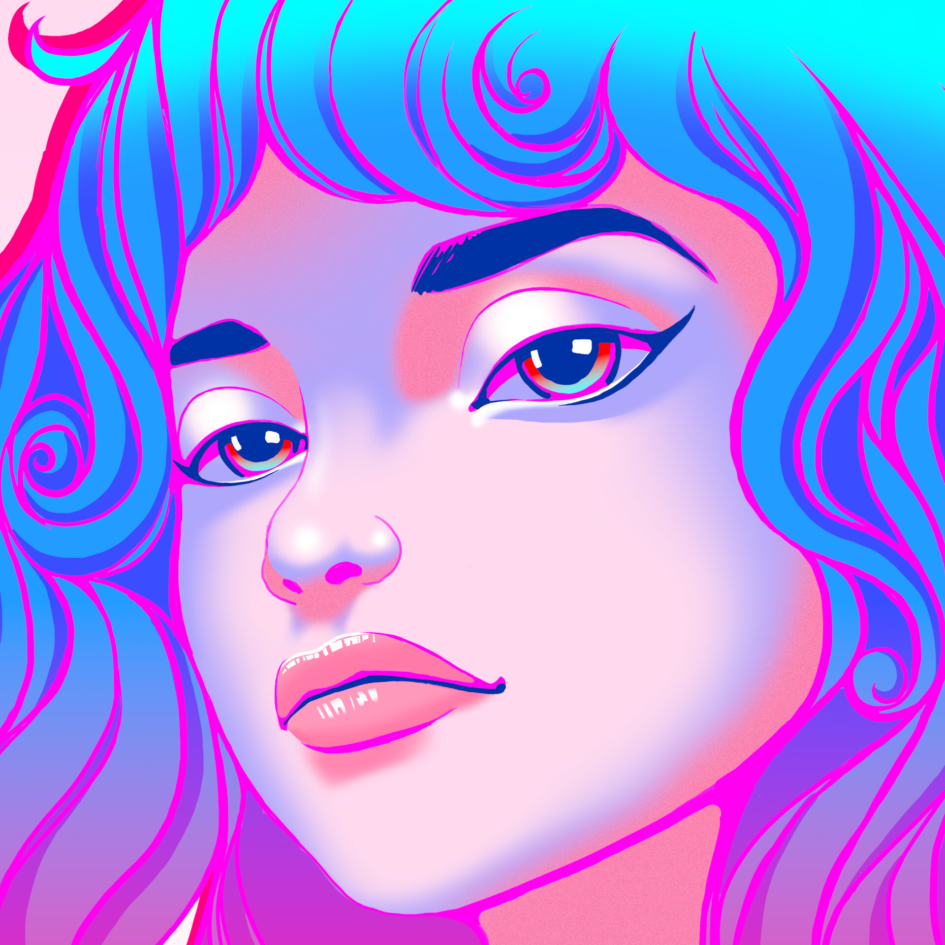 ArtStation - 2d girl 04