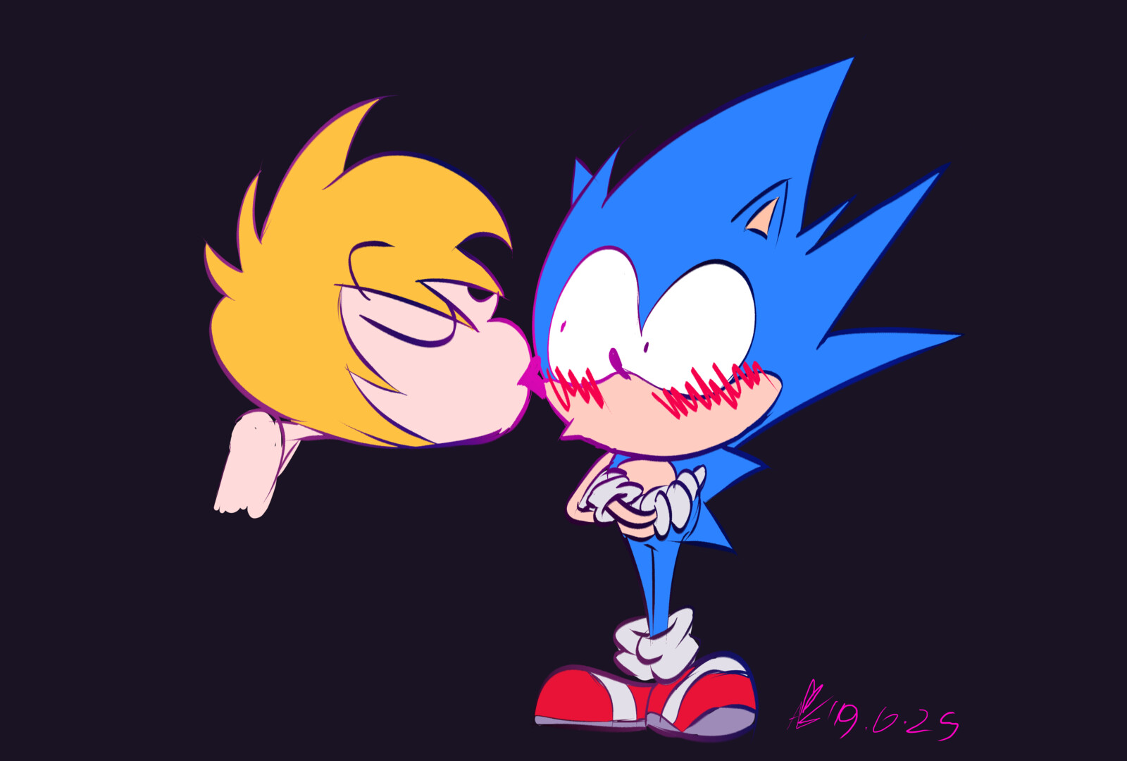 Areg Savchenko - Sonic & Madonna Doodles