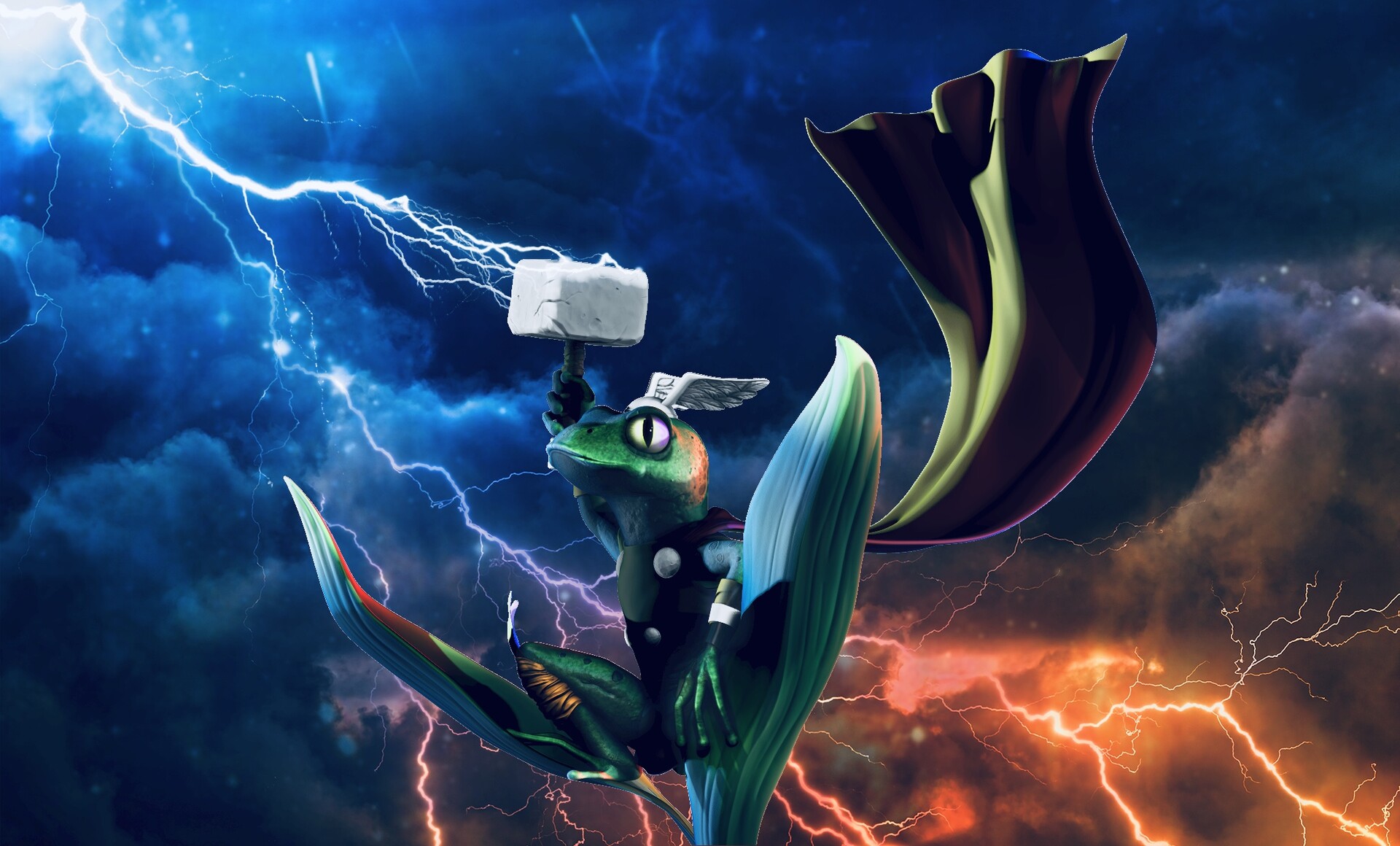 ArtStation - Thor Frog
