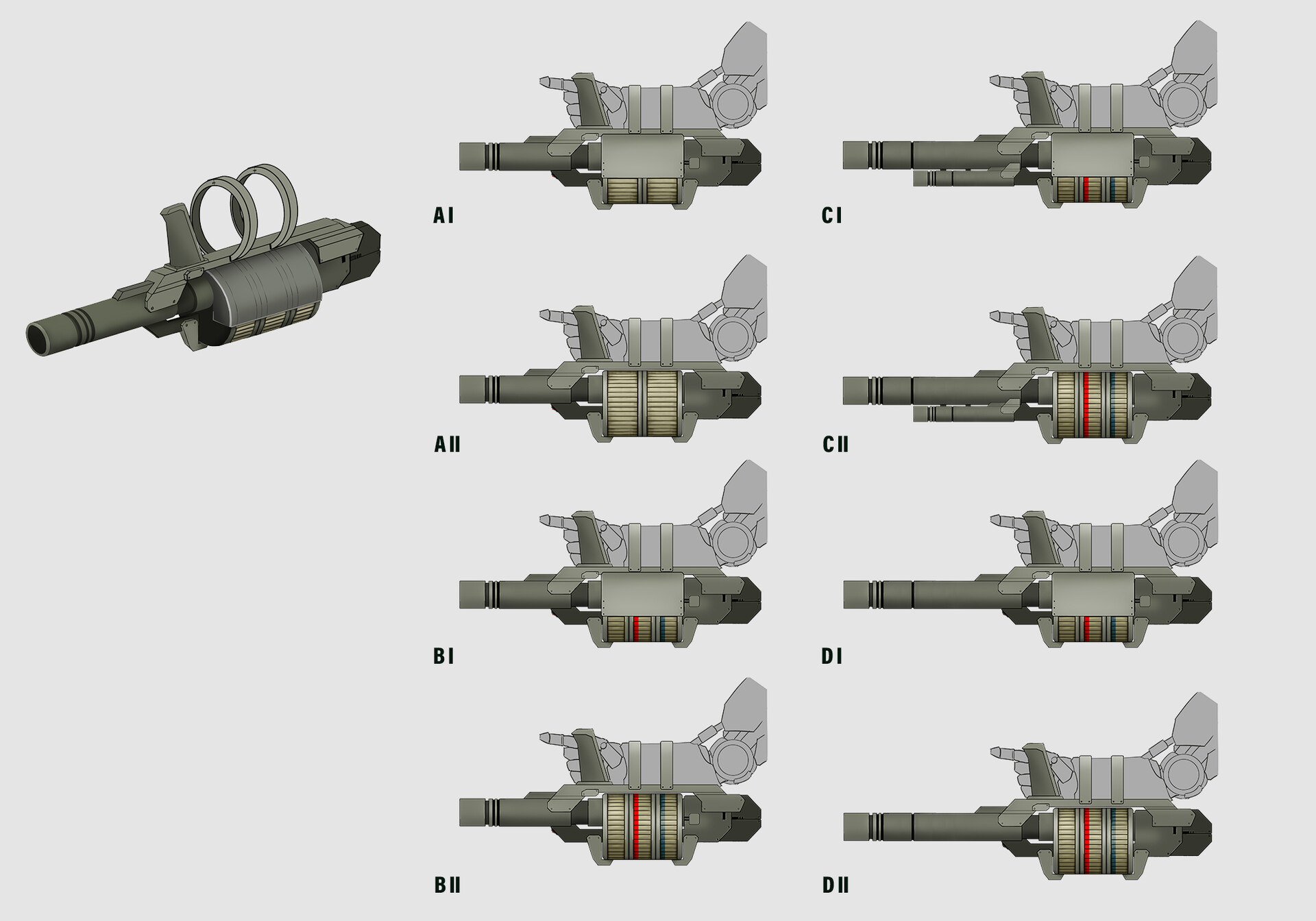 ArtStation - Project MMW Concept Art - Cannons