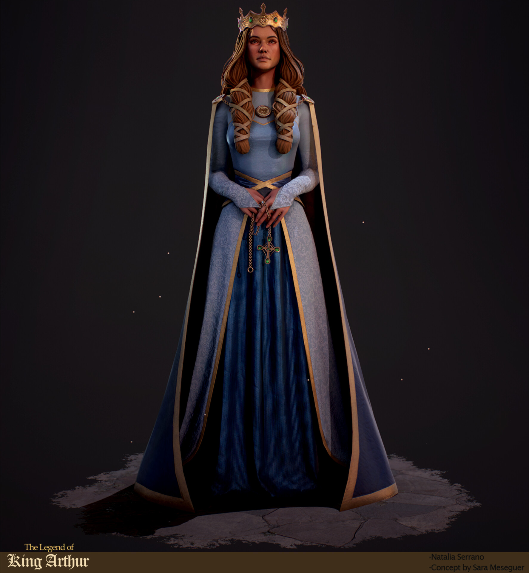 ArtStation - Queen Guenever - The Legend of King Arthur
