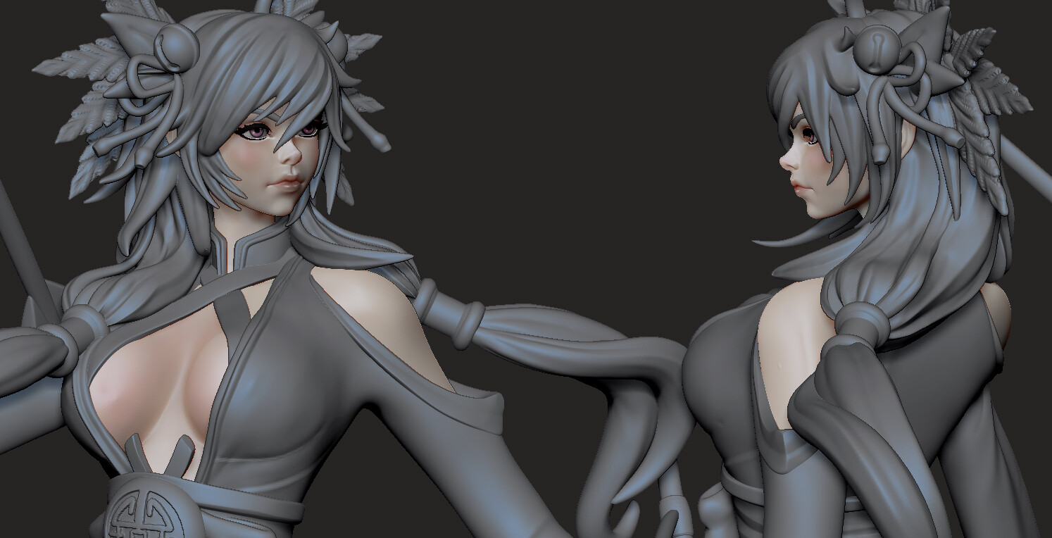 Layna Lazar - Tomoe: Painted