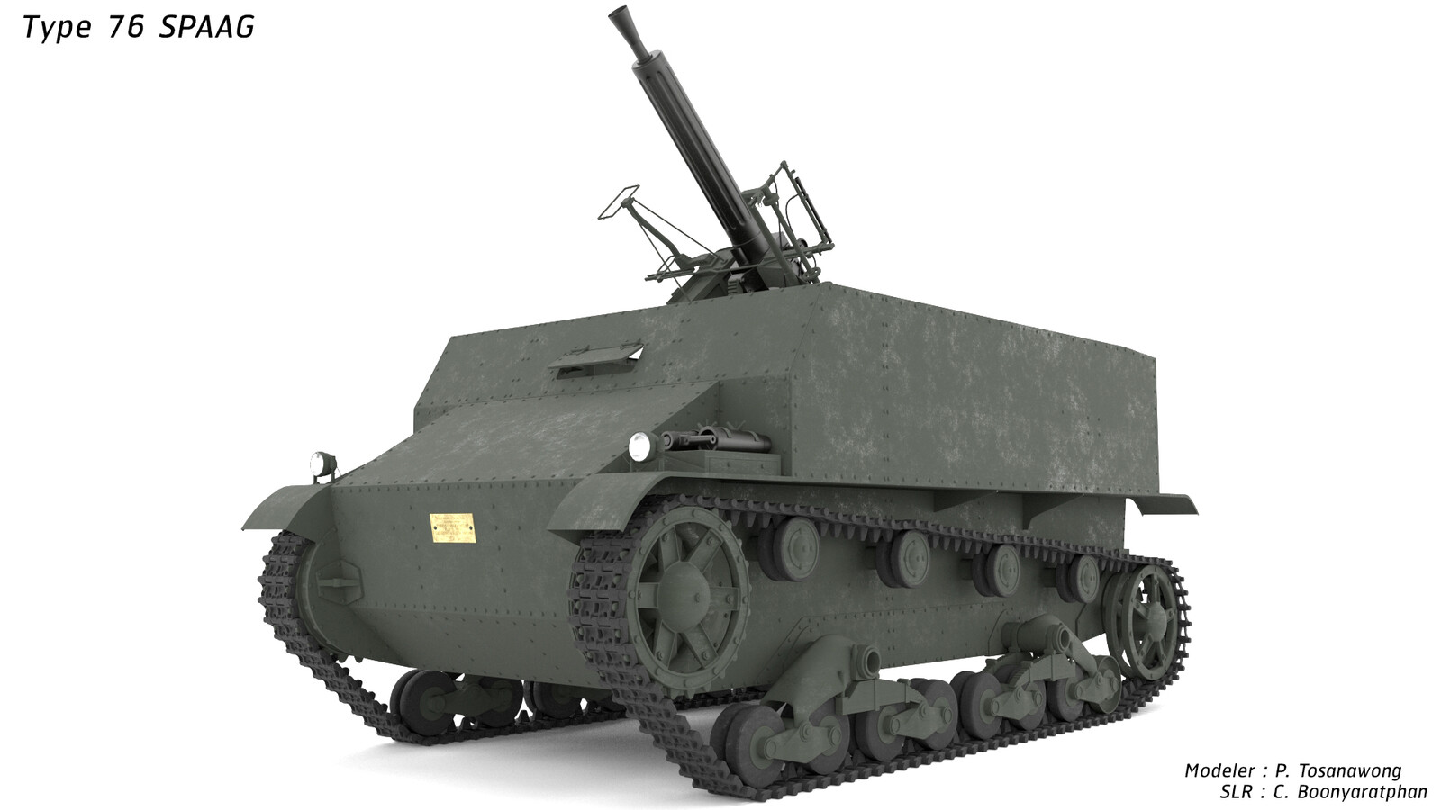 P. Tosanawong - Type 76 SPAAG