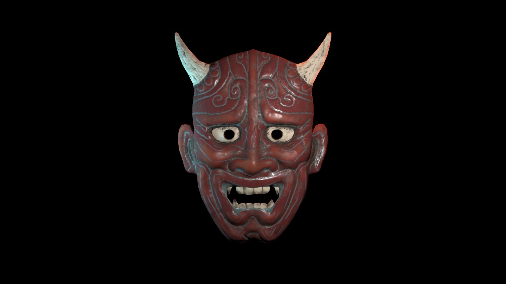 ArtStation - japanese mask