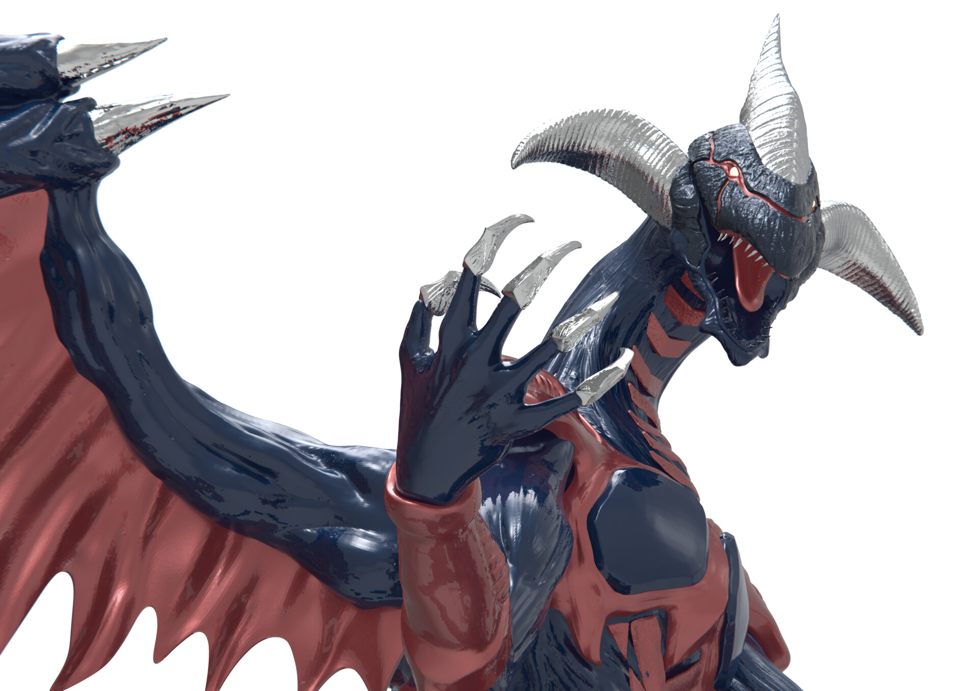 ArtStation - Yu-Gi-Oh! 5D's - Red Demon's Dragon