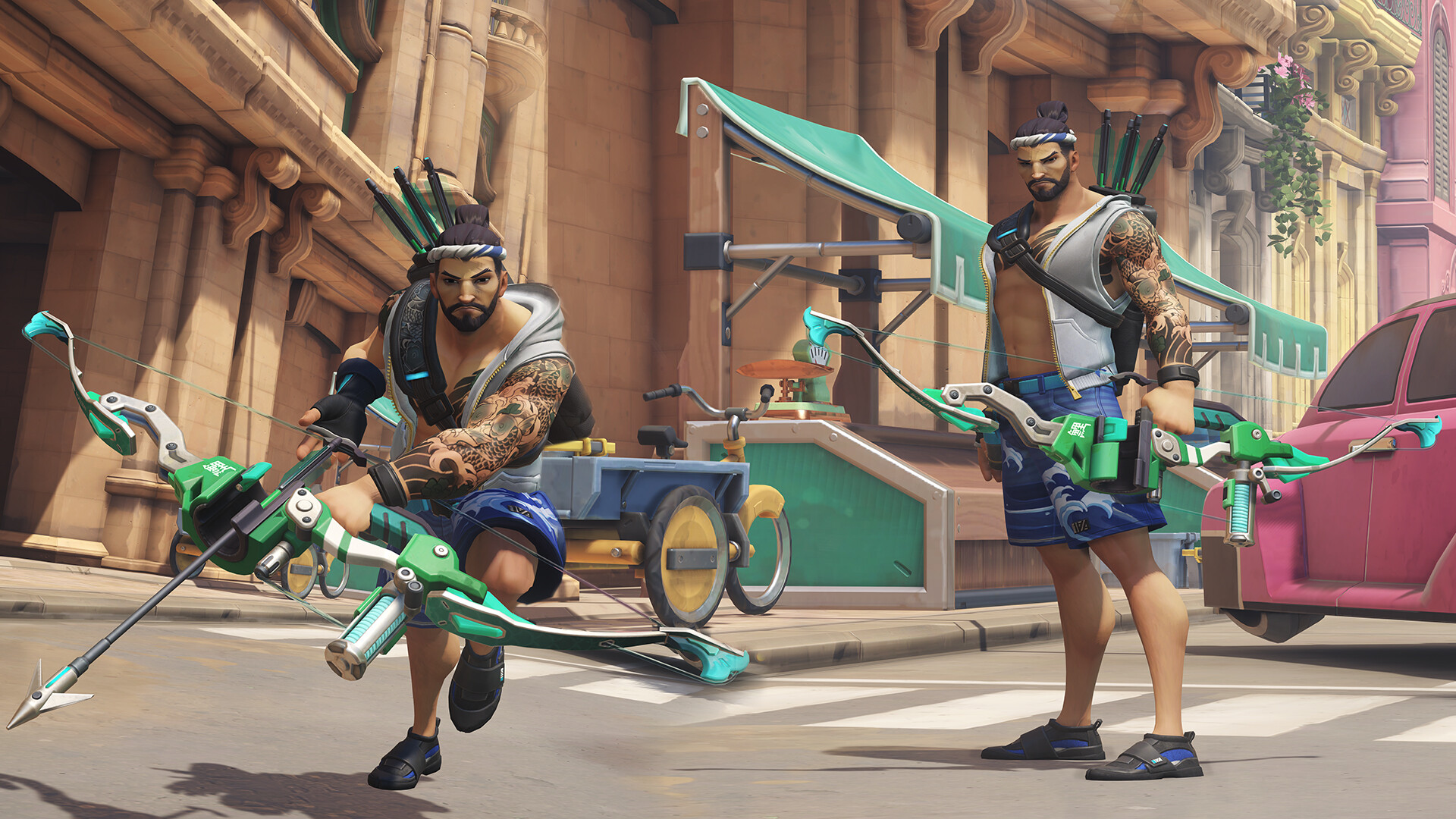 Aljona Bulgar - Overwatch Summer Games Wave Hanzo Weapon Skin