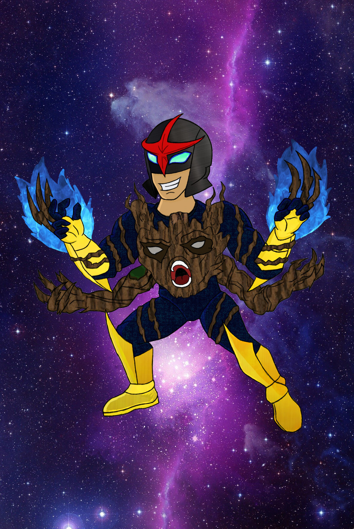 ArtStation - Nova , Groot Armor