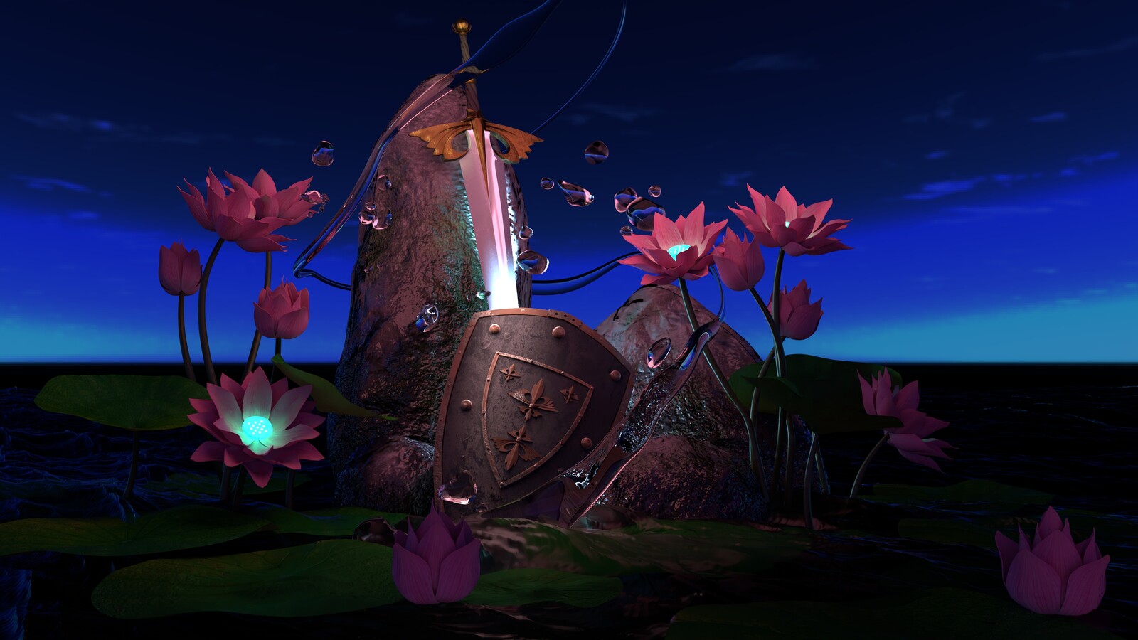 Fuge Nguyen - Lotus Sword and Shield