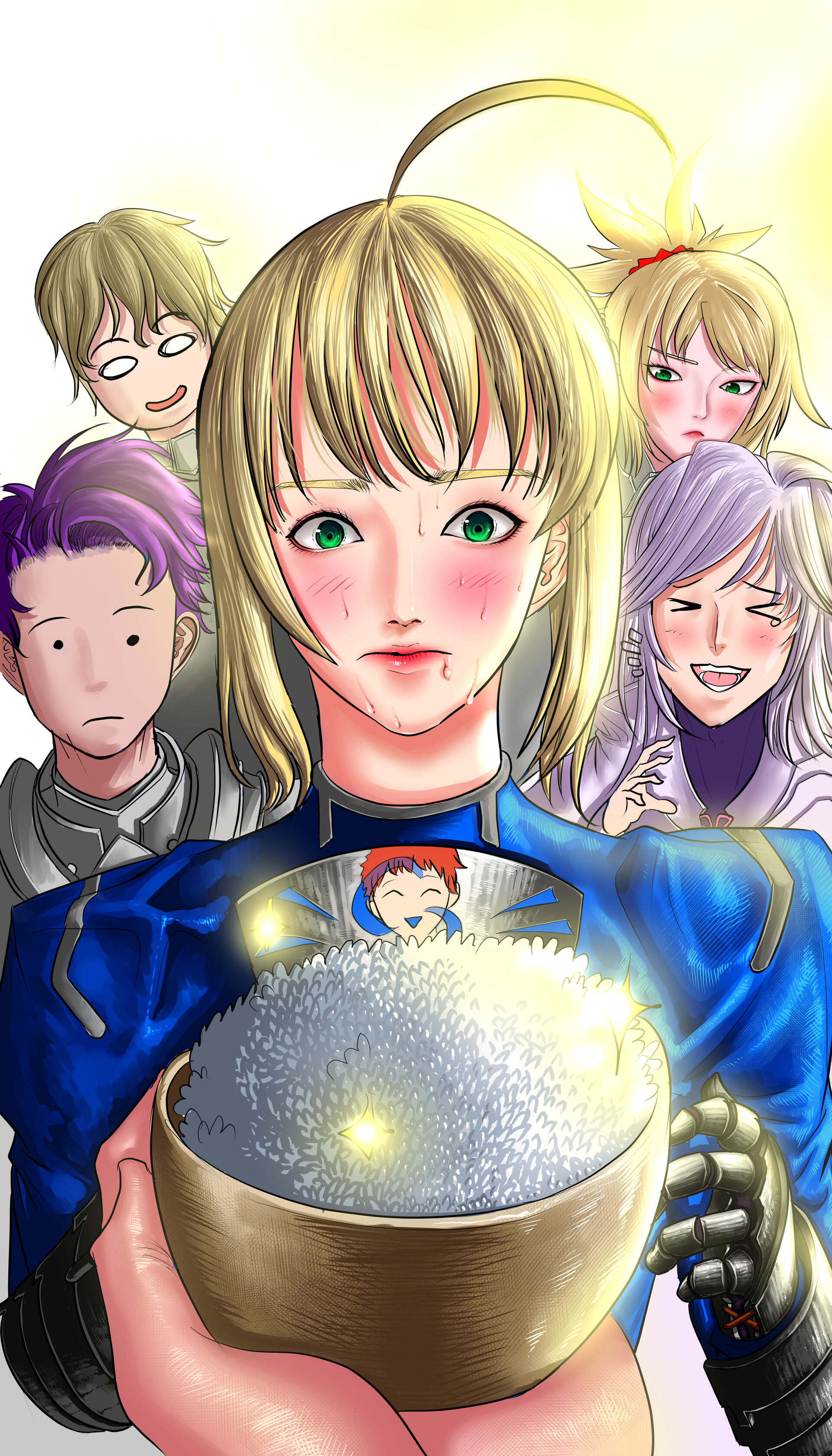 ArtStation - Gluttony? Face?