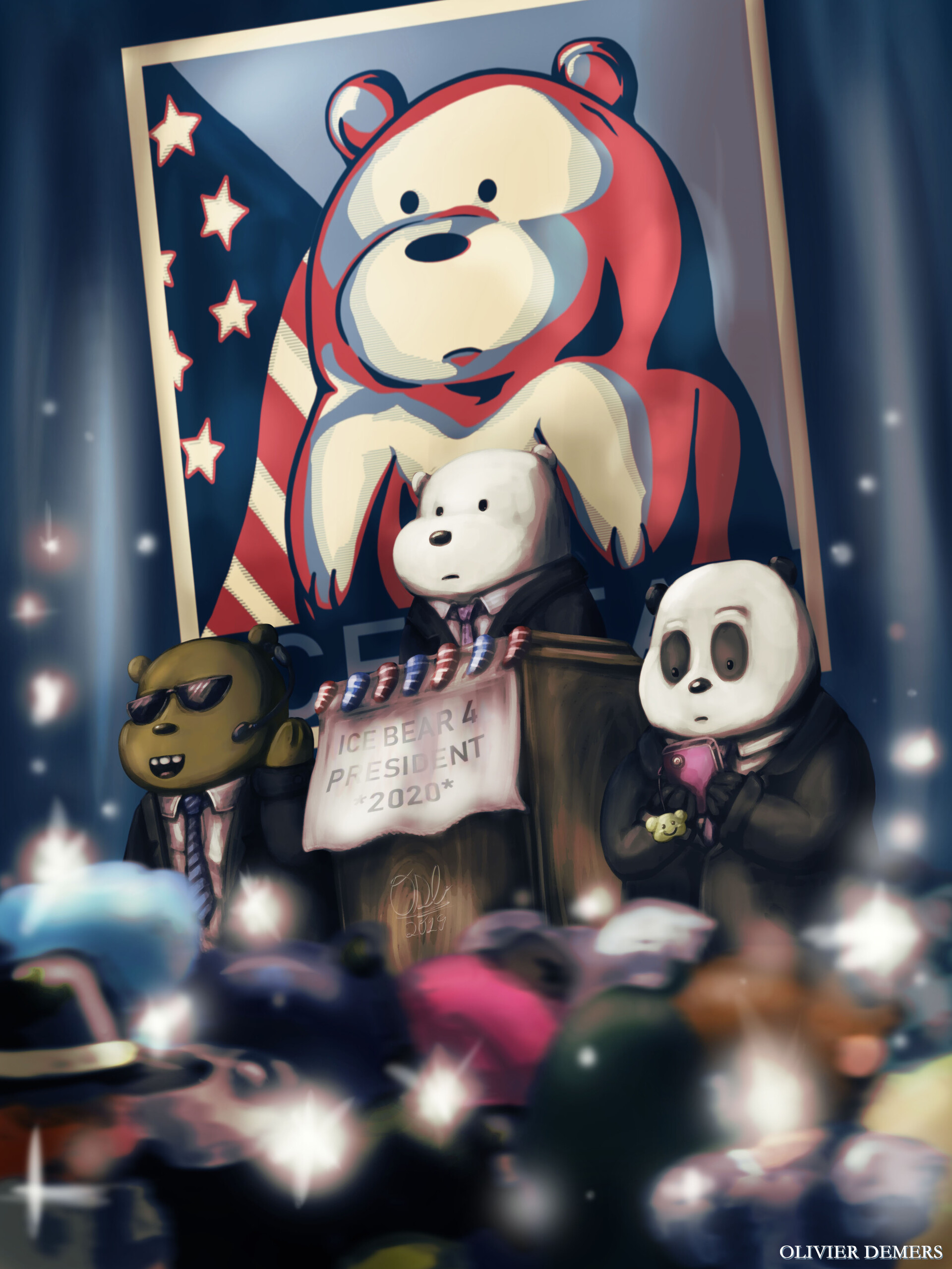 ArtStation - Ice Bear 4 Pres