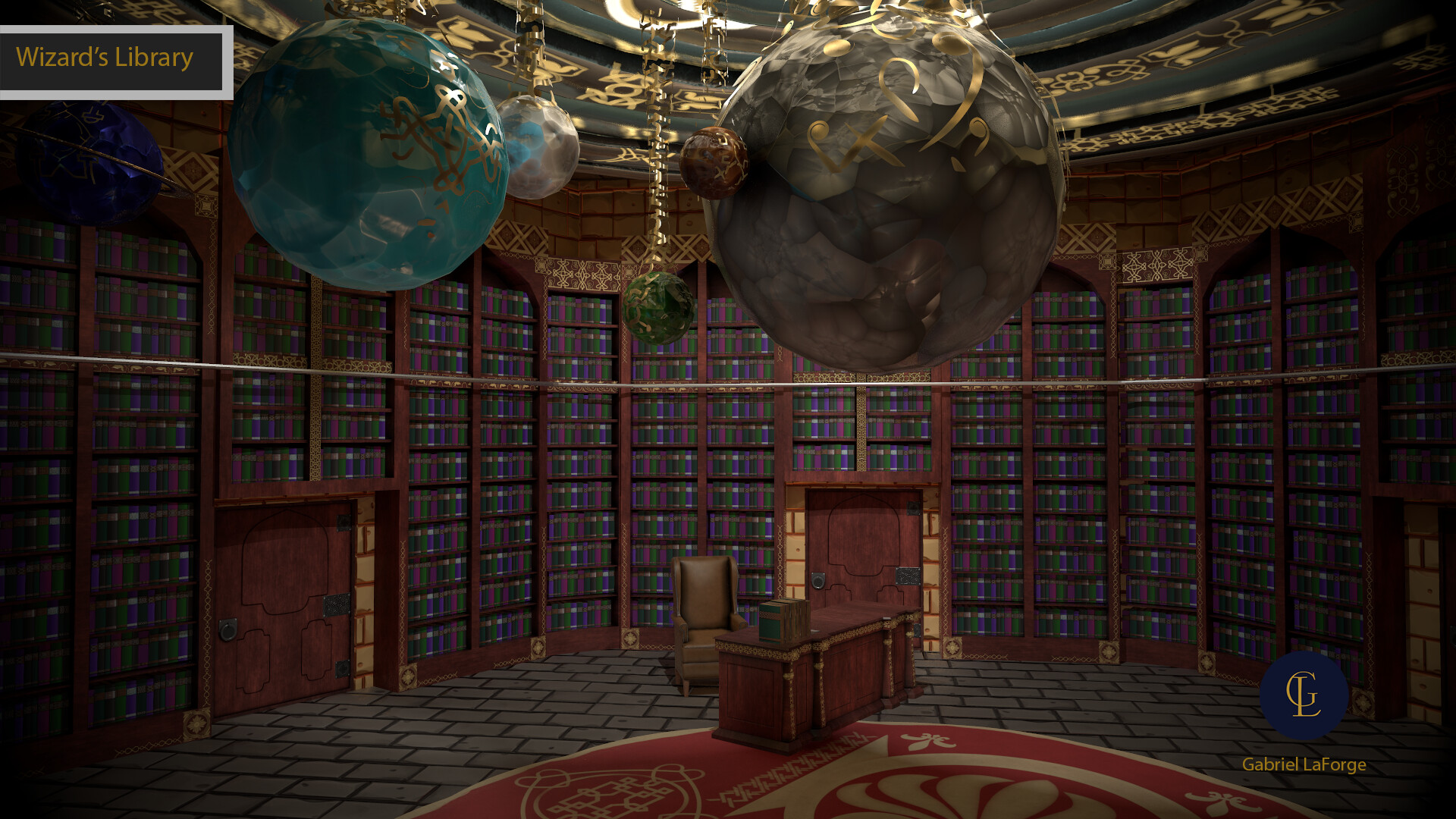 ArtStation - Wizard's Library