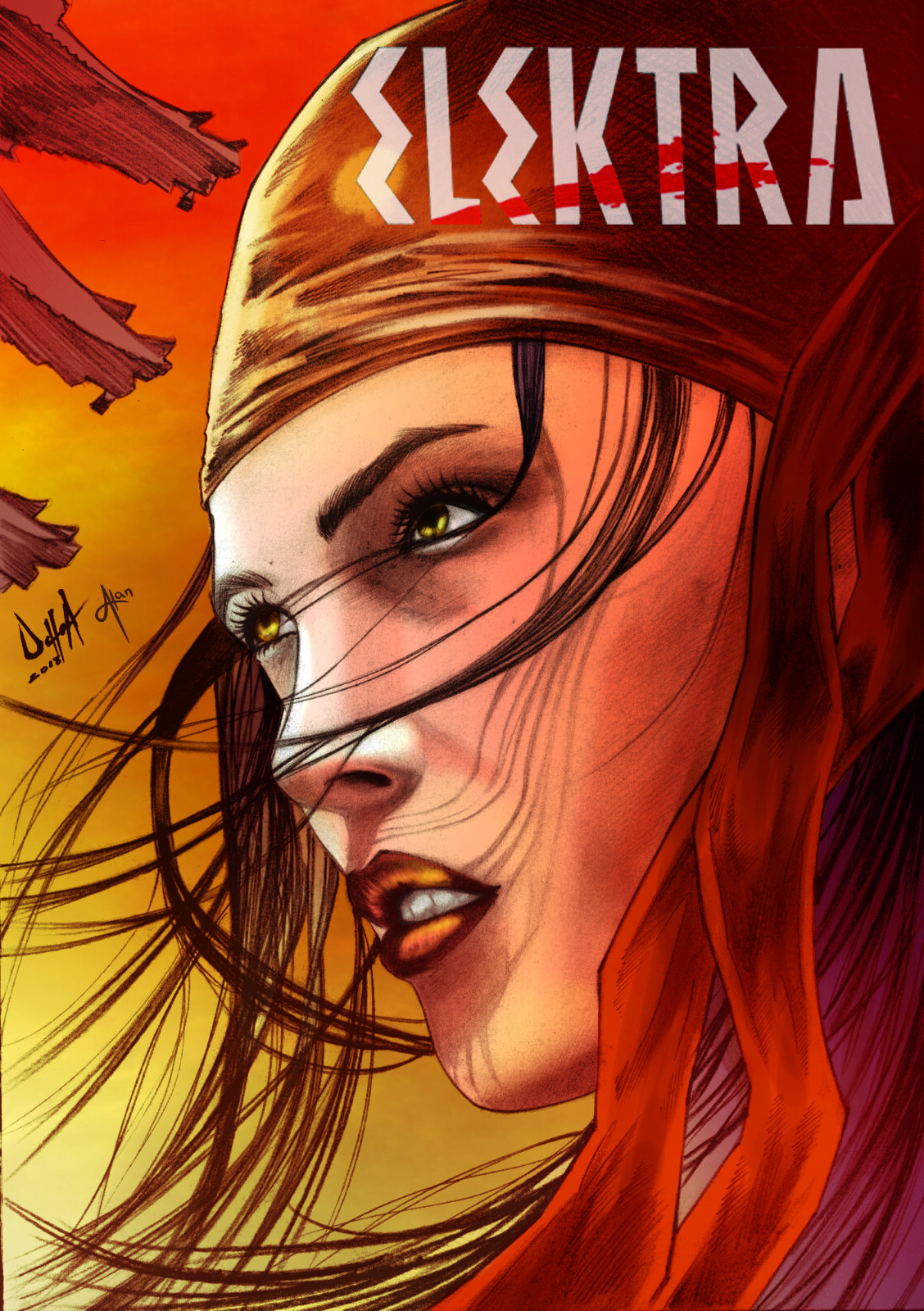 ArtStation - Elektra Natchios