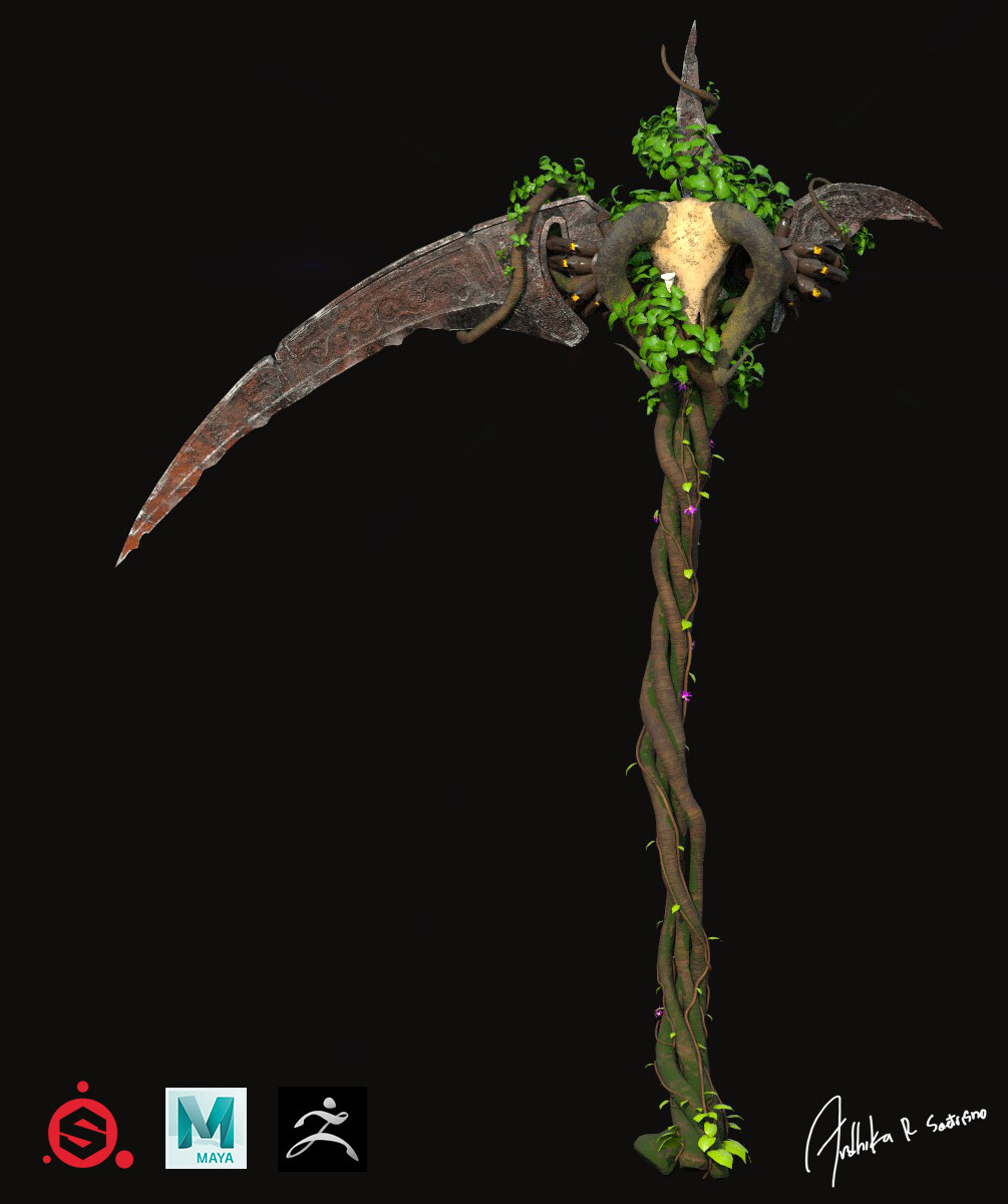 ArtStation - Sickle Weapon