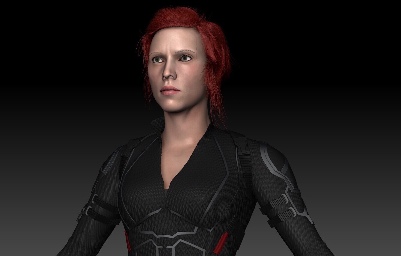 ArtStation - Black widow