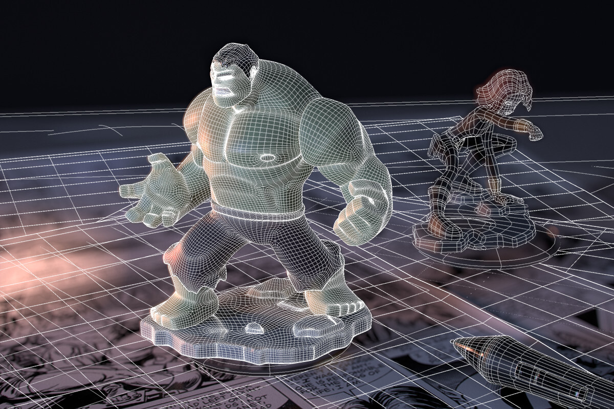 Jordan M - Disney infinity render