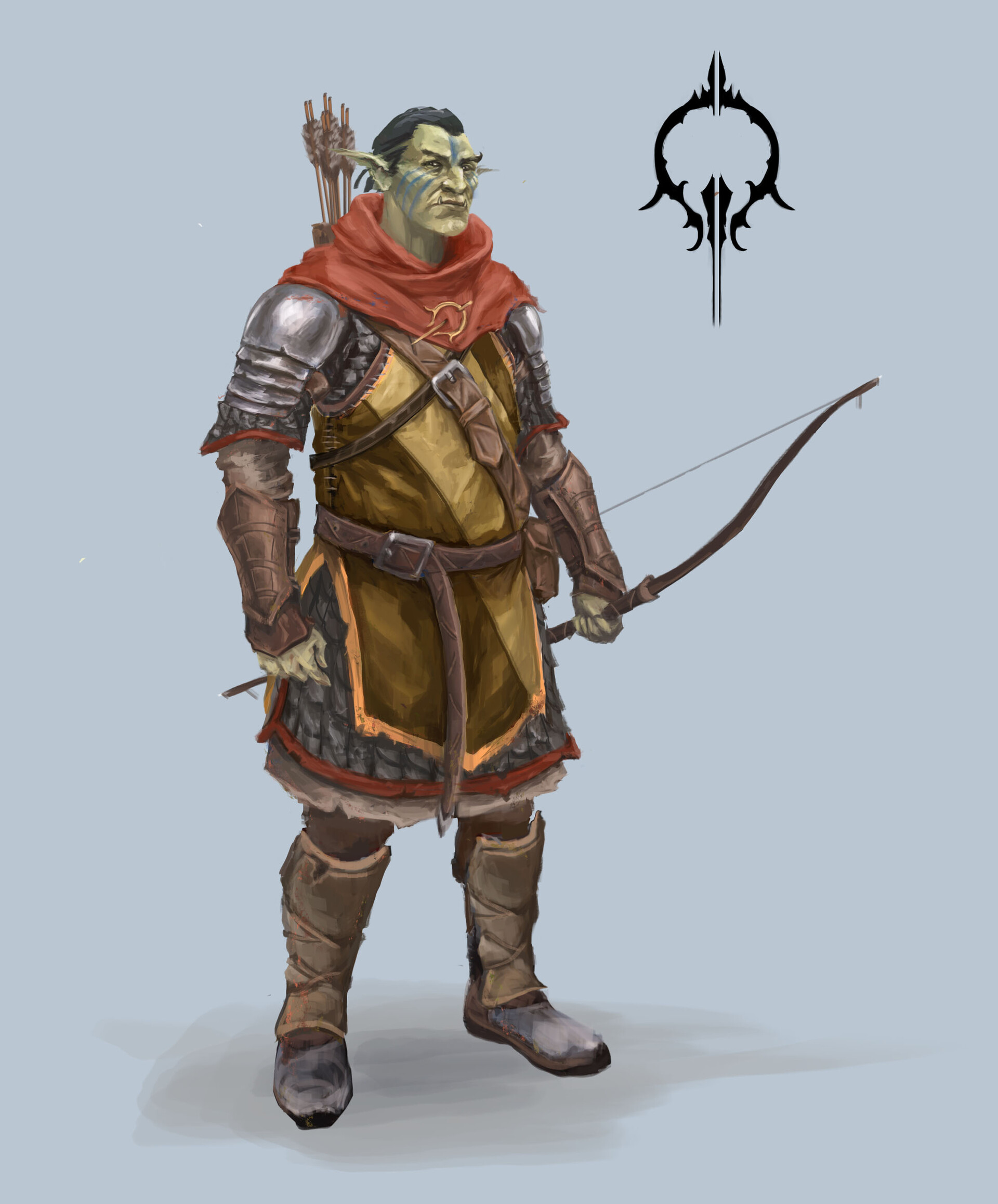 ArtStation - Half Orc Guy