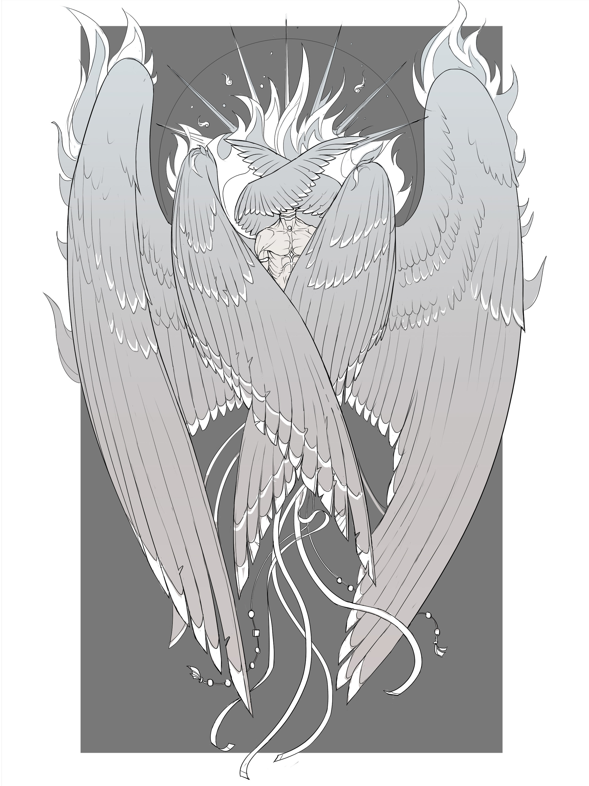 guardian angel drawing reference