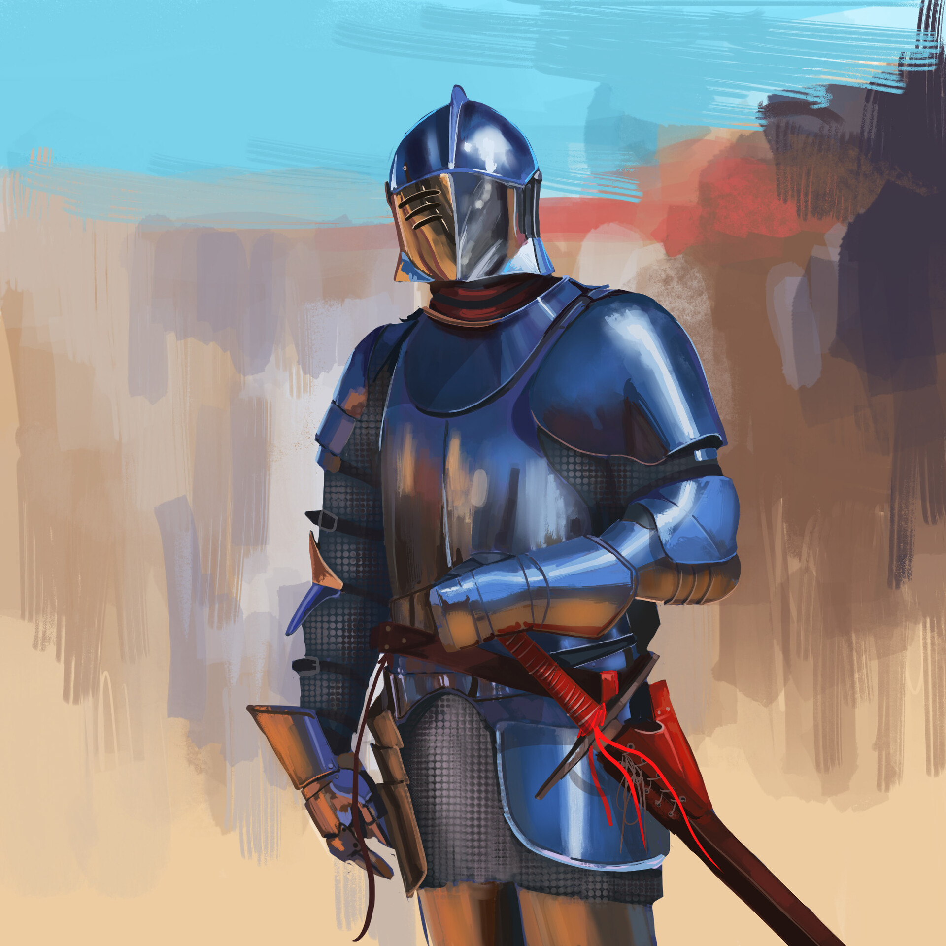 ArtStation - Armor Knight studies