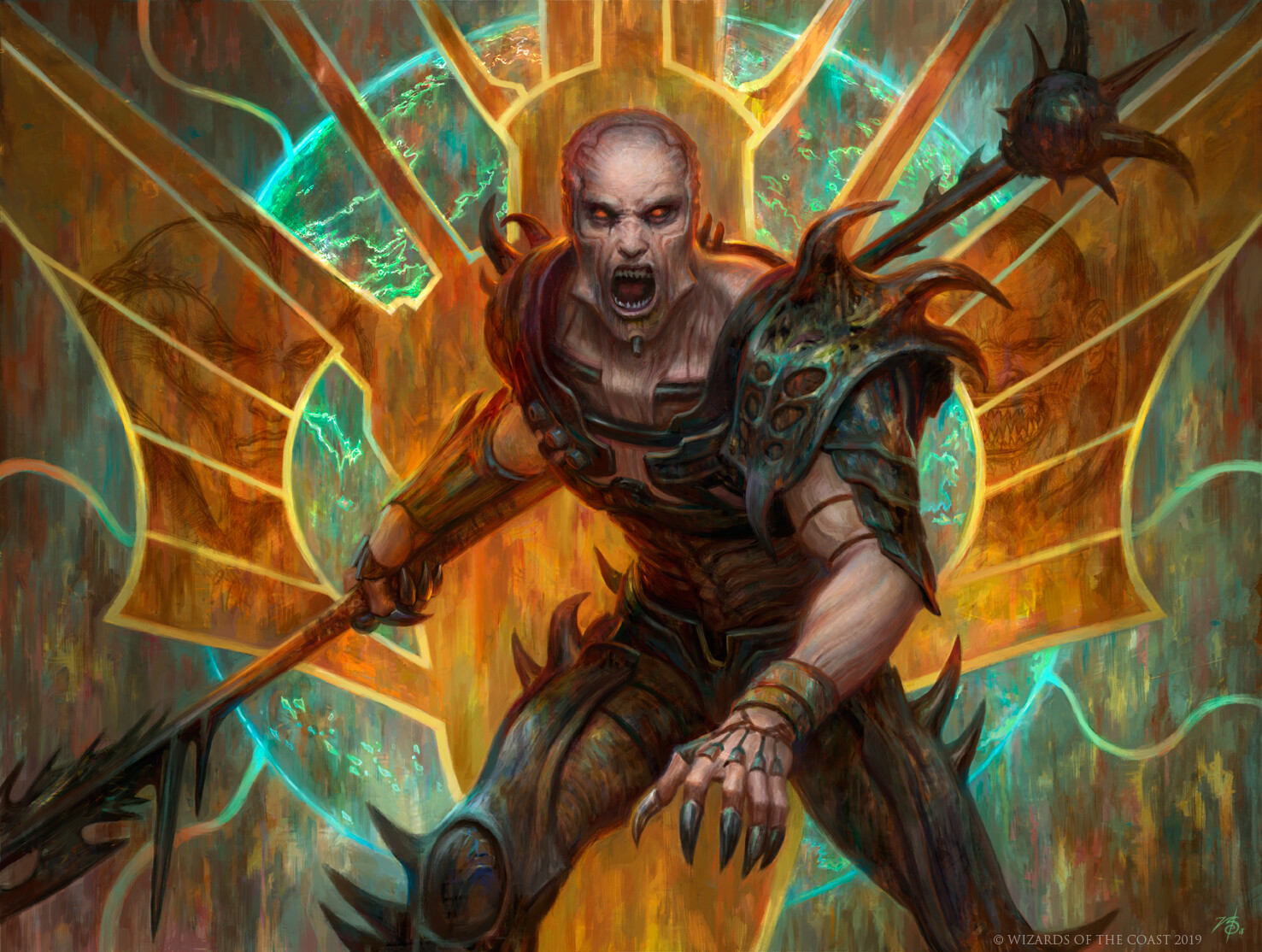 ArtStation - Greven, Predator Captain - Magic: The Gathering