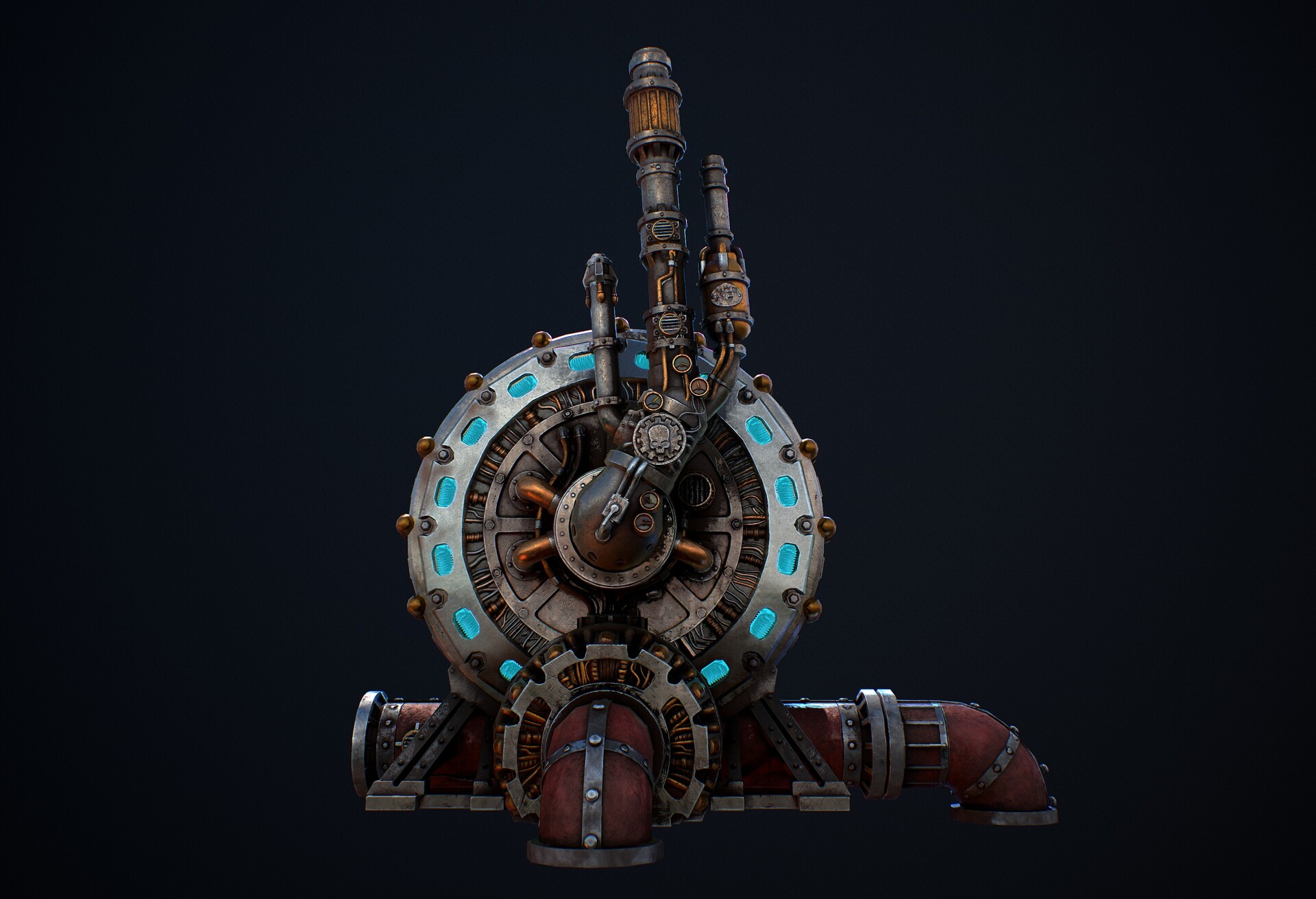 Ke Liu - Fanart Warhammer40k Haemotrope Reactor