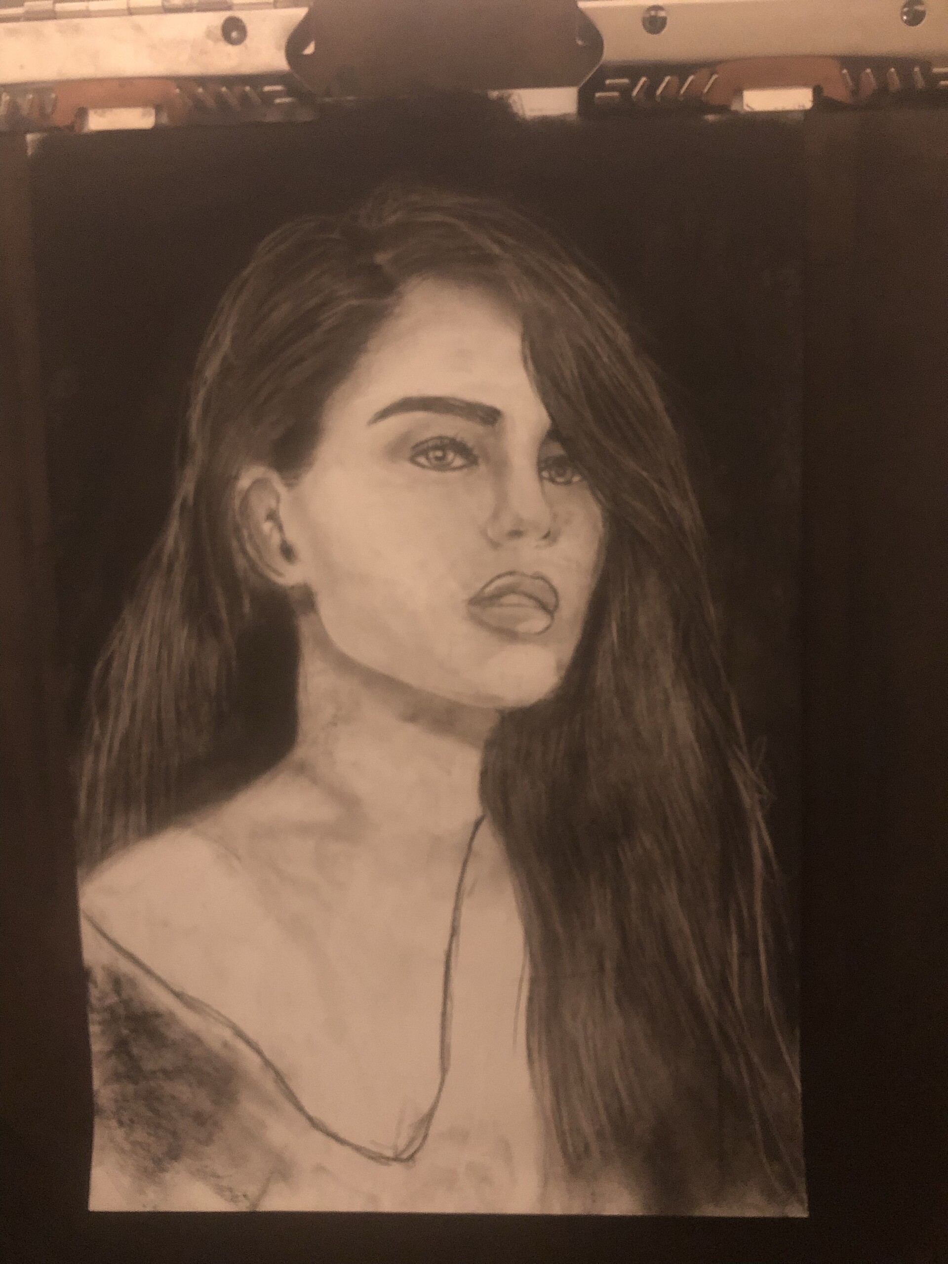 ArtStation - Female charcoal character