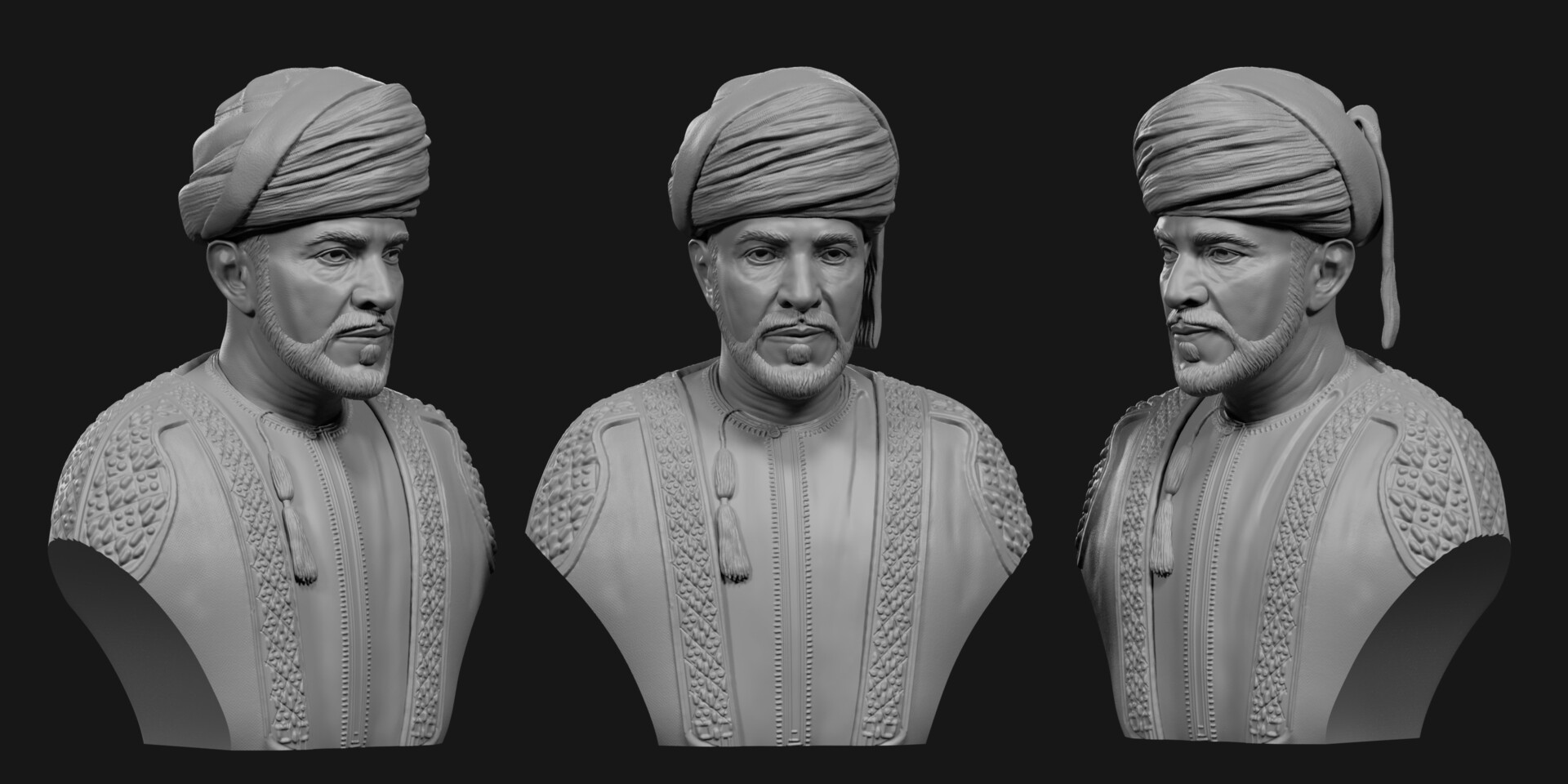 ArtStation - Majesty Sultan Qaboos 1