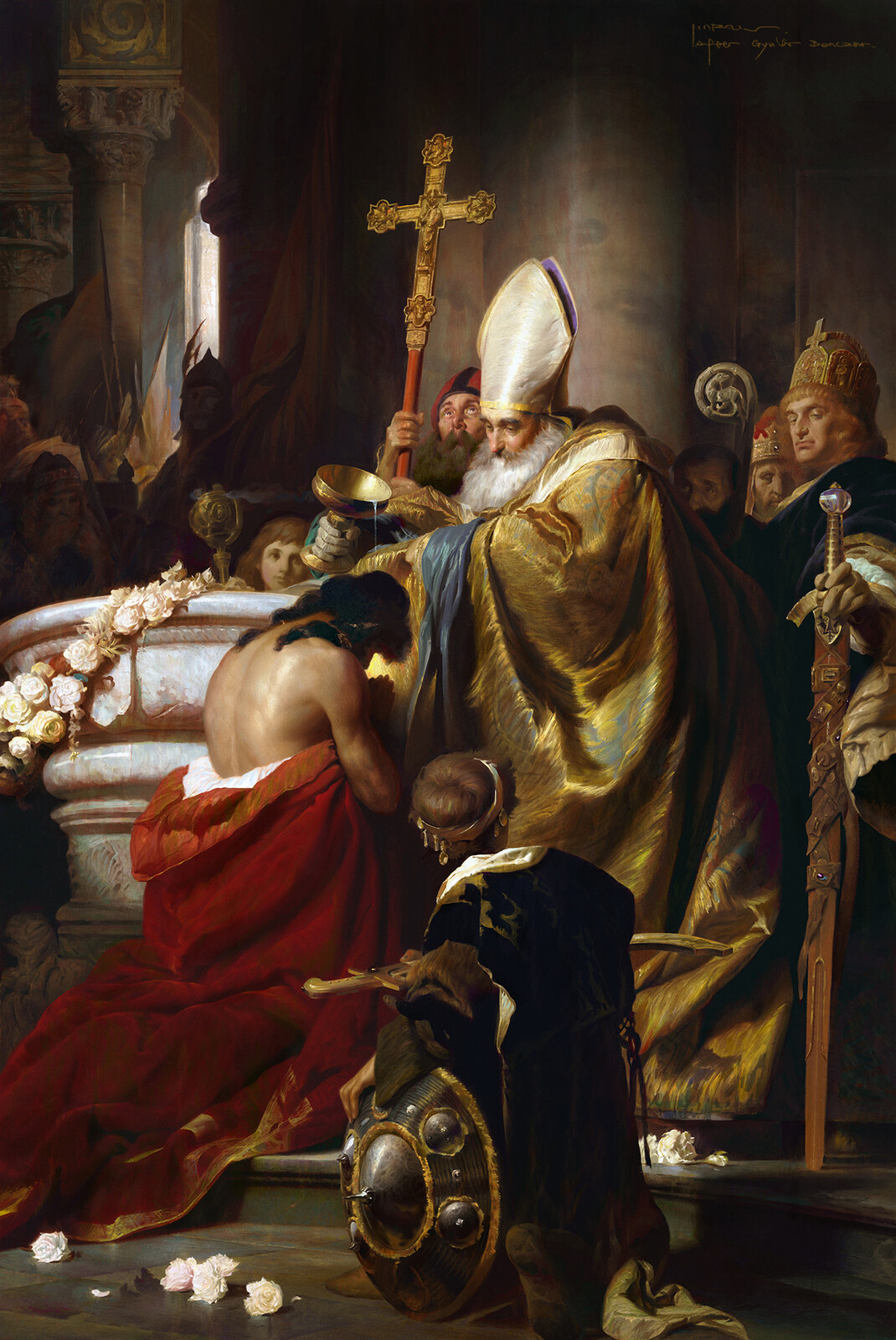 LIN RAN - after Gyula Benczúr