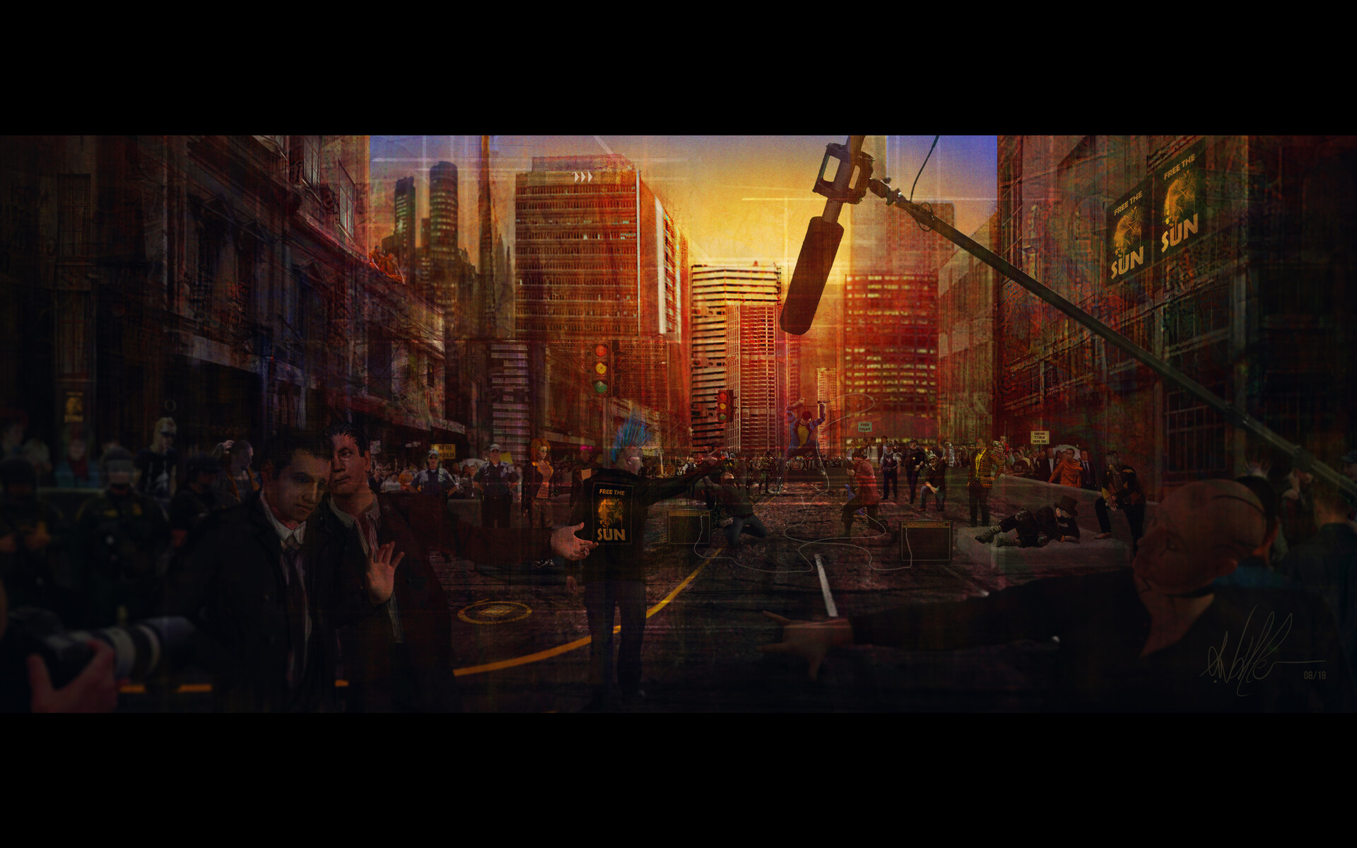 ArtStation - Solarpunk / Free the Sun