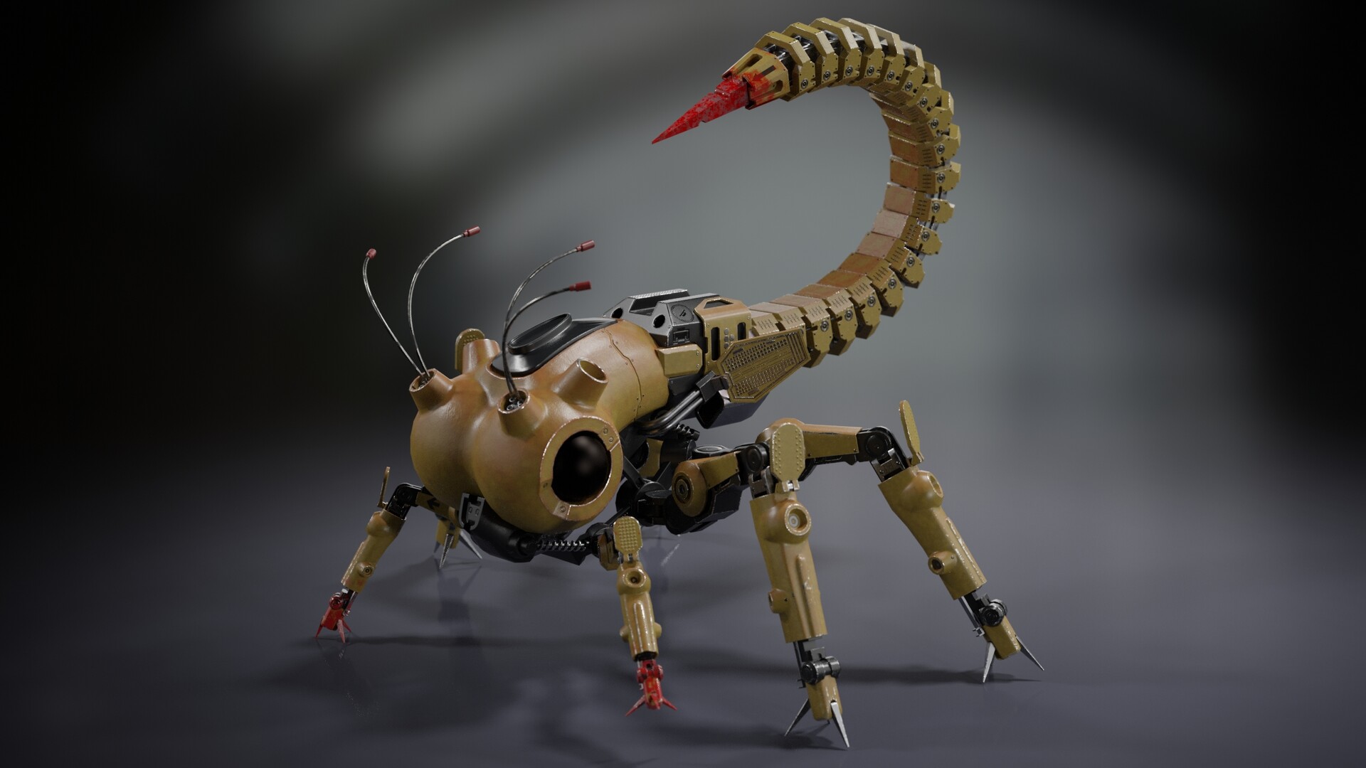 ArtStation - S607 - Scorpion murder bot