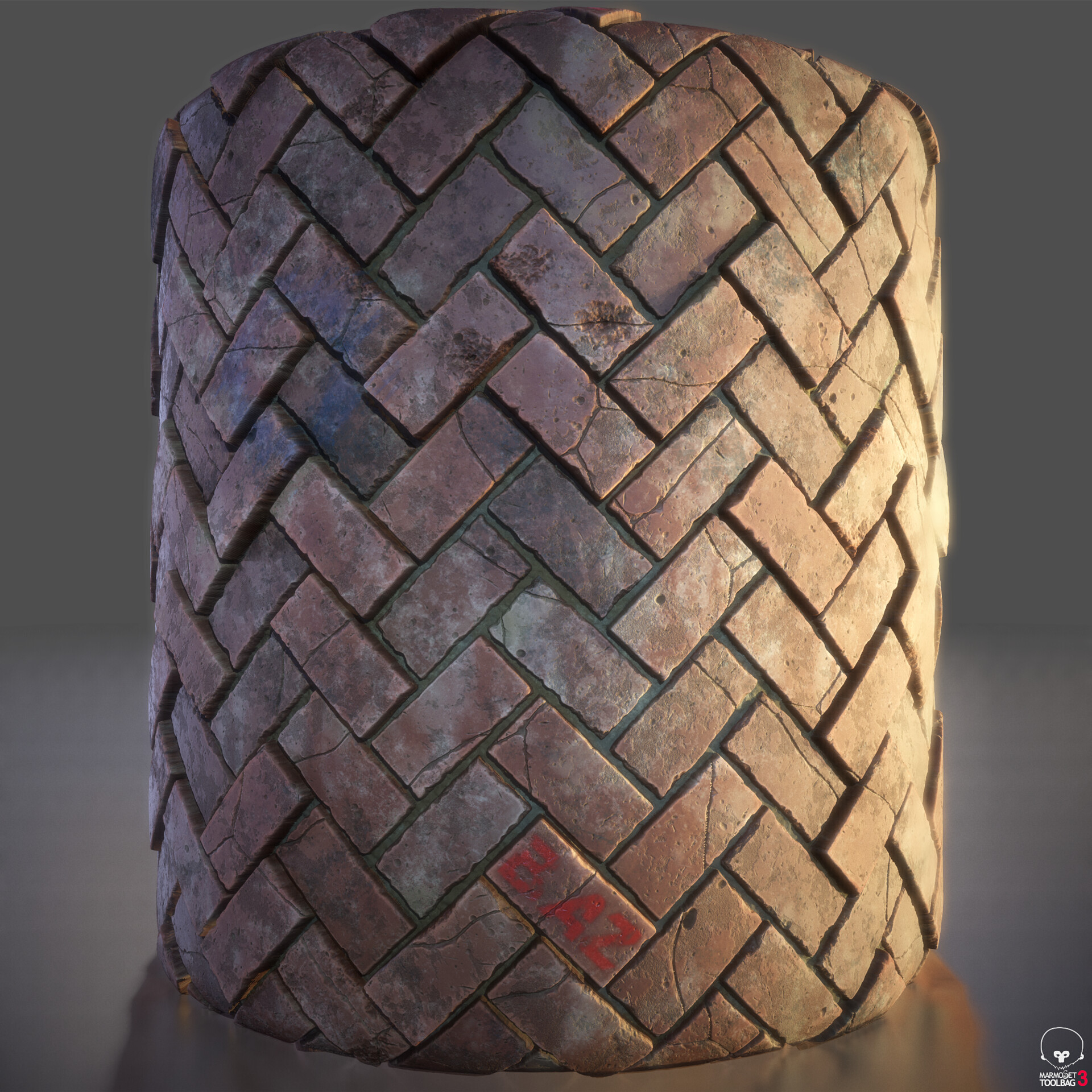 ArtStation - Herringbone Bricks